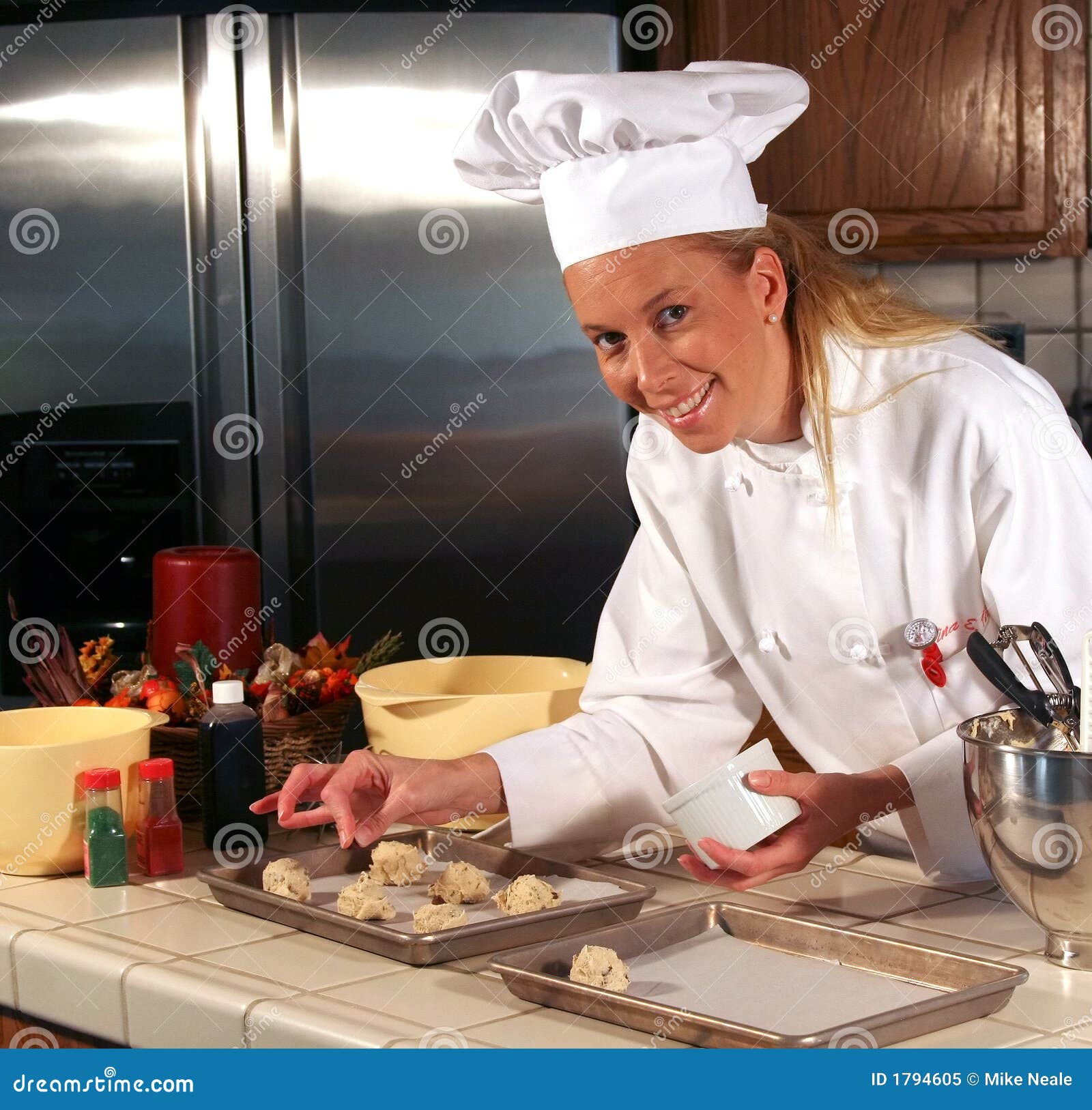 Pastry Chef stock image. Image of cookie, cookies, baker - 1794605