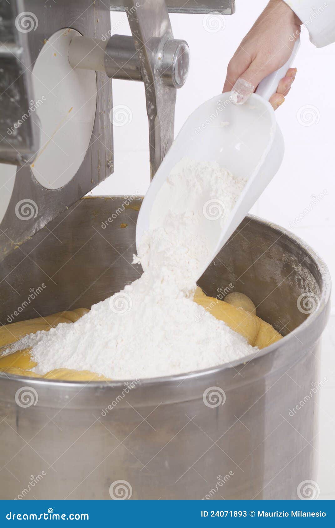 Pastry Chef Prepares the Ingredients Stock Image - Image of bakery ...