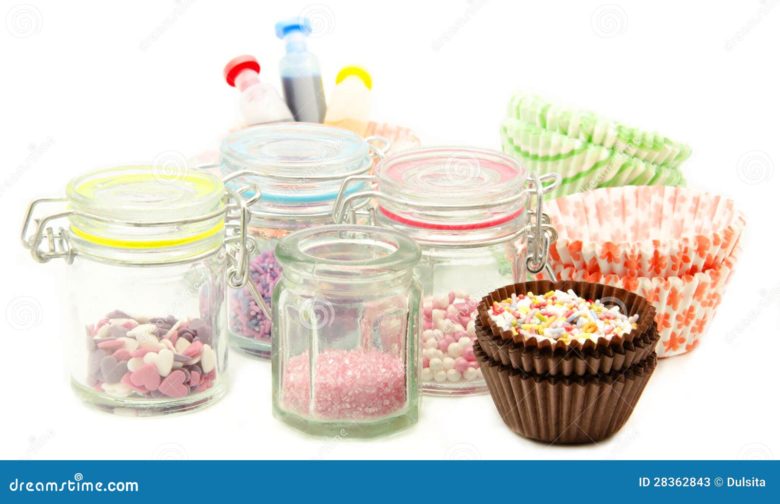 Pastry decorating stock image. Image of sweet, baking - 28362843