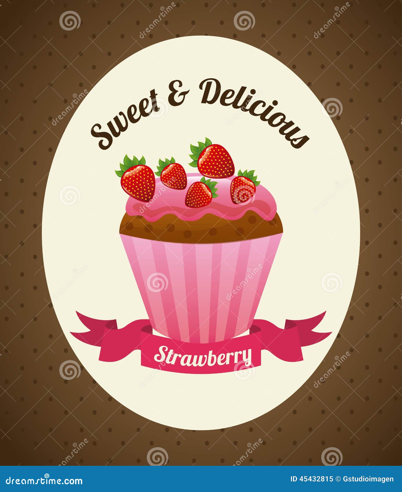 Pastry design stock vector. Illustration of restaurant - 45432815