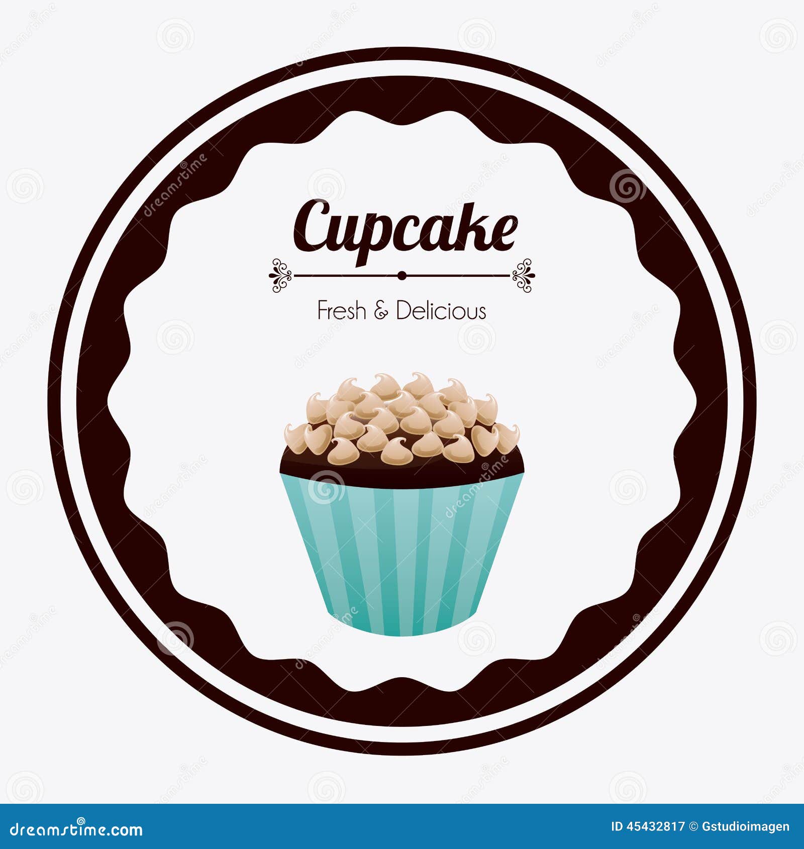 Pastry design stock vector. Illustration of food, graphic - 45432817