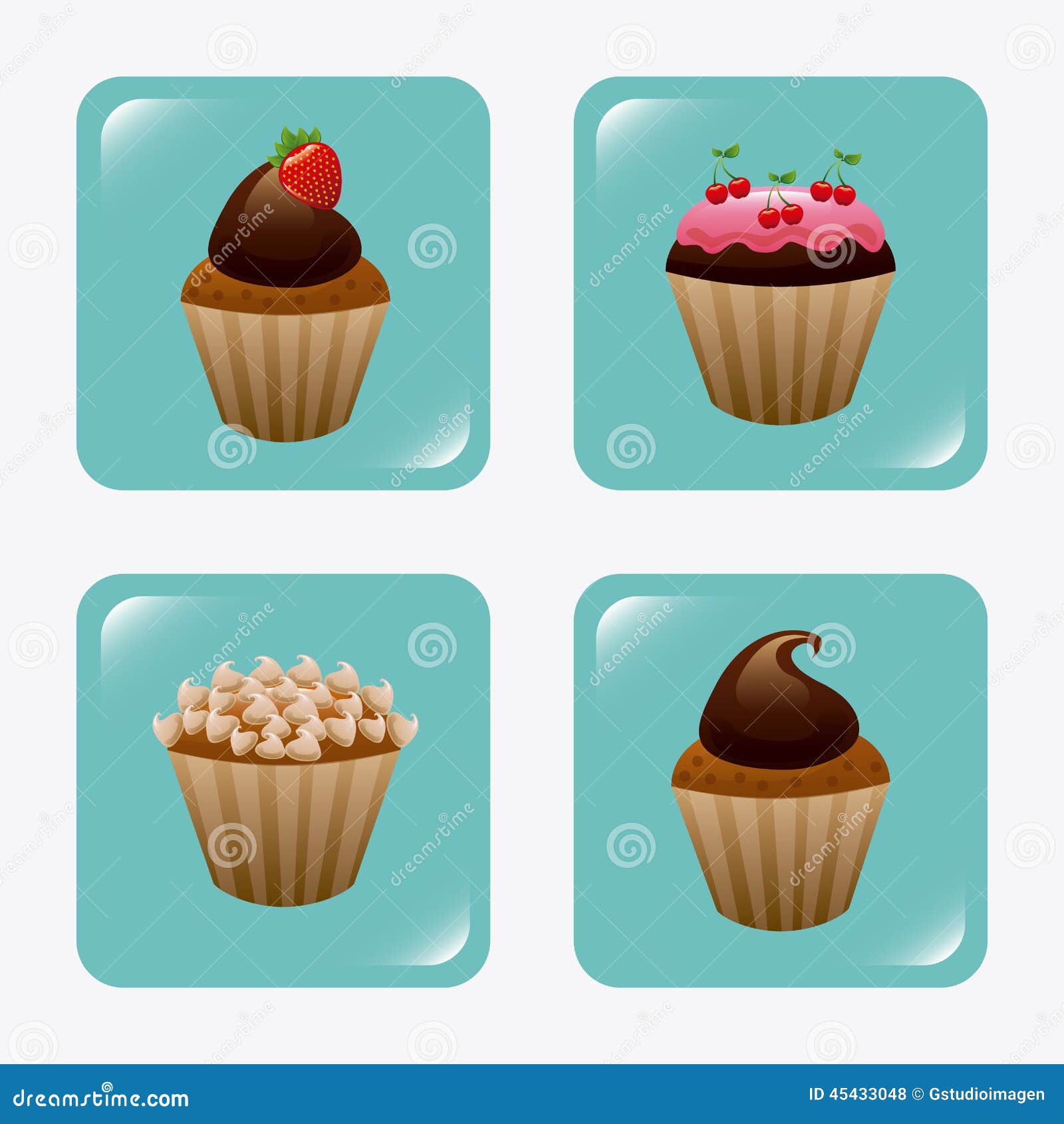 Pastry design stock vector. Illustration of sweet, graphic - 45433048