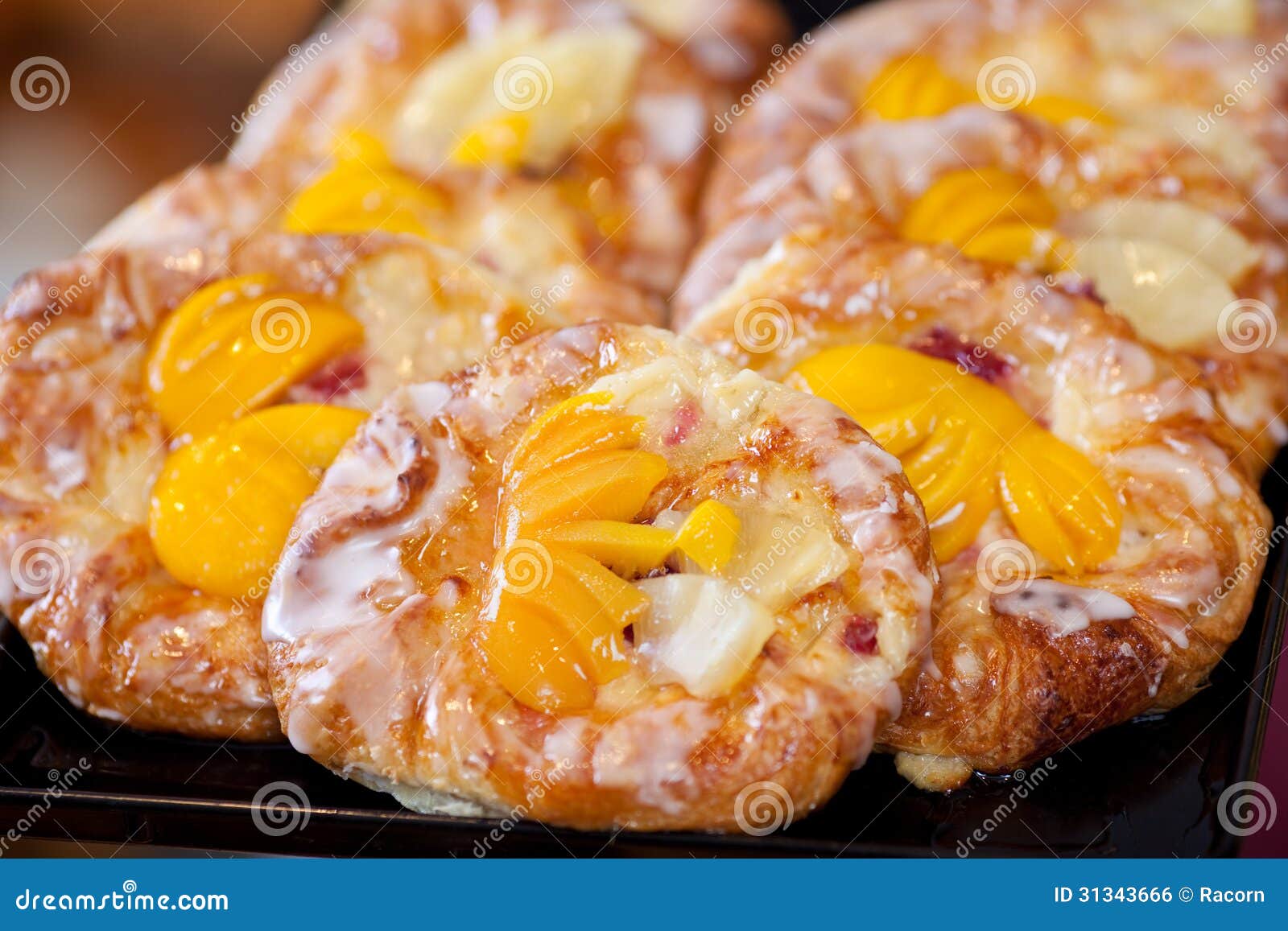 Pastry with Fruits in a Bakery Stock Photo - Image of coffeeshop, fresh ...