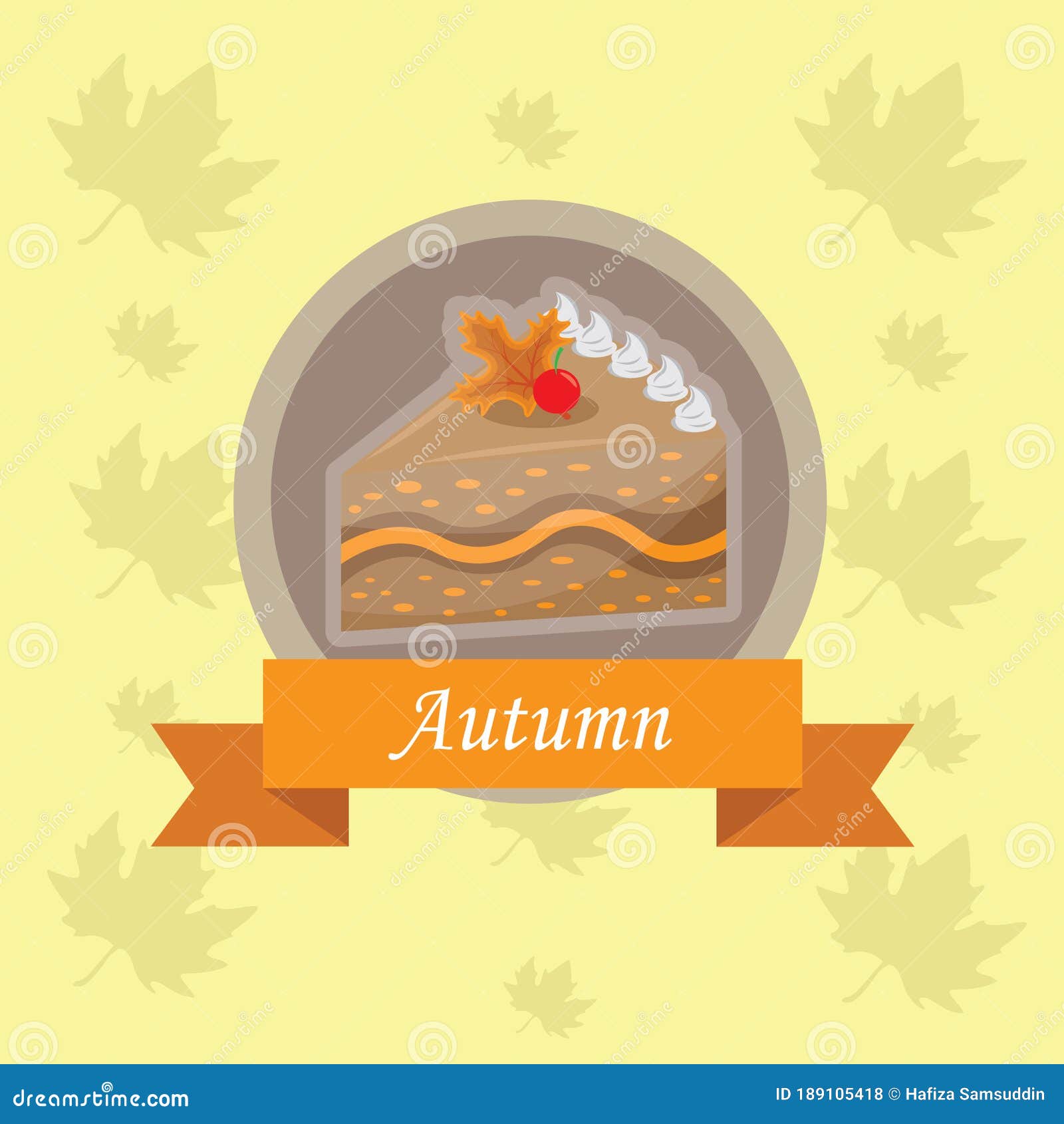 Pastry Label. Vector Illustration Decorative Design Stock Vector ...