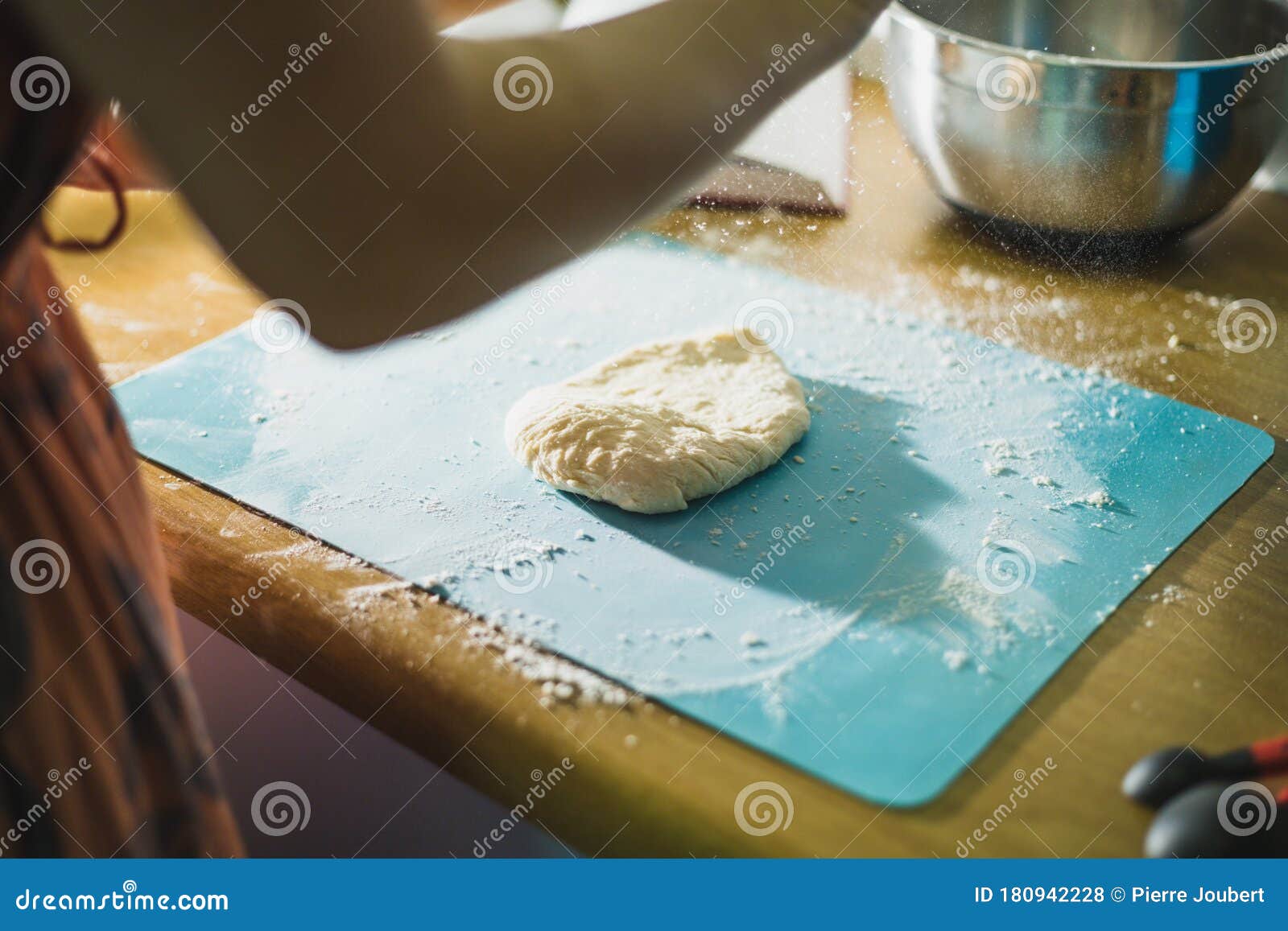 Pastry making at home stock photo. Image of baker, recipe - 180942228