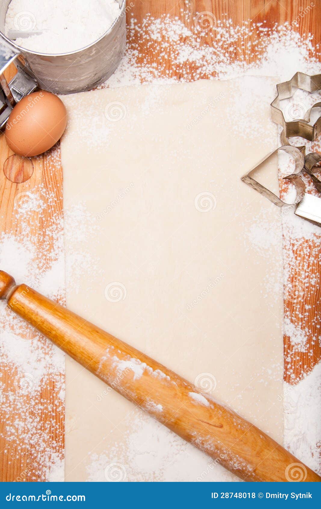 Pastry, Rolling Pin, Eggs and Figures for Cookies Stock Photo - Image ... Pastry, Rolling Pin, Eggs and Figures for Cookies Stock Photo - Image ...