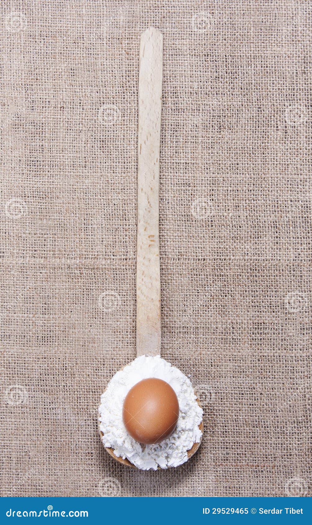 Pastry spoon stock image. Image of cooking, burlap, recipe - 29529465