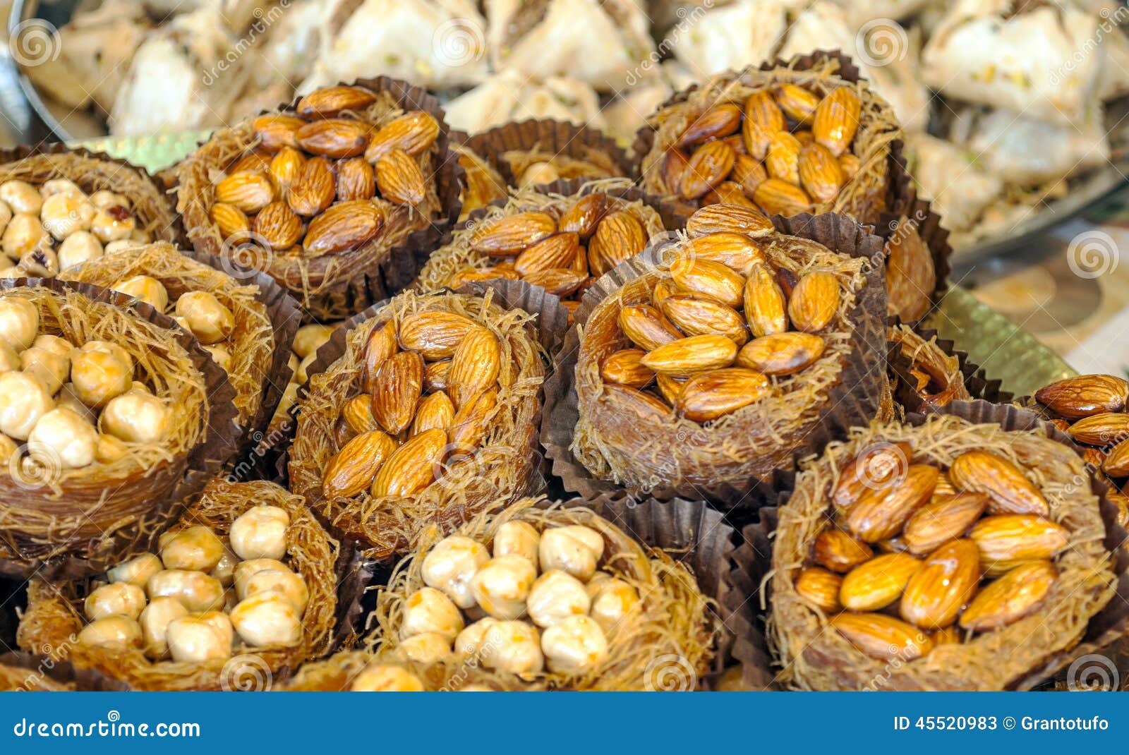 Pastry Stuffed with Almonds, Stock Image - Image of figs, food: 45520983