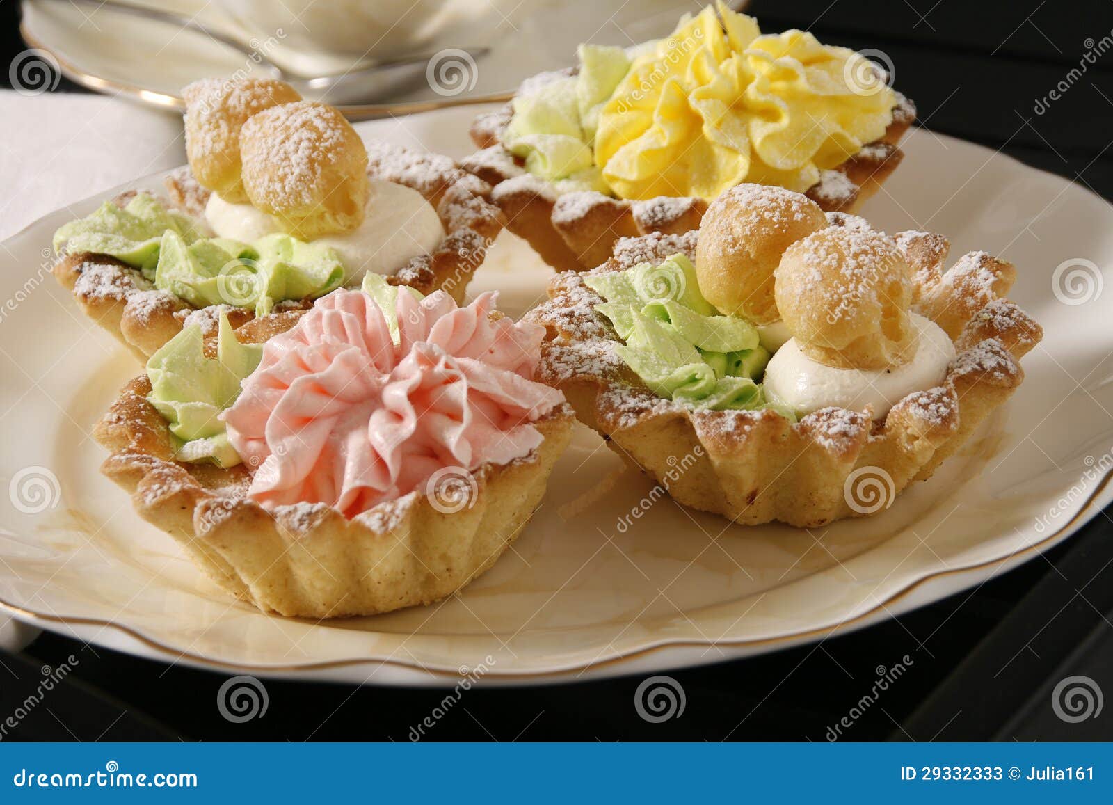 Pastry on table stock image. Image of piece, tablecloth - 29332333