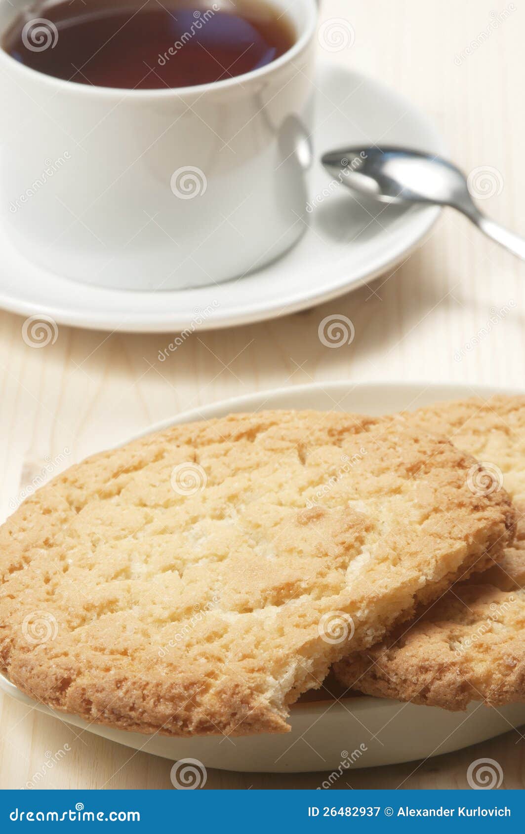 Pastry and tea stock image. Image of cake, breakfast - 26482937