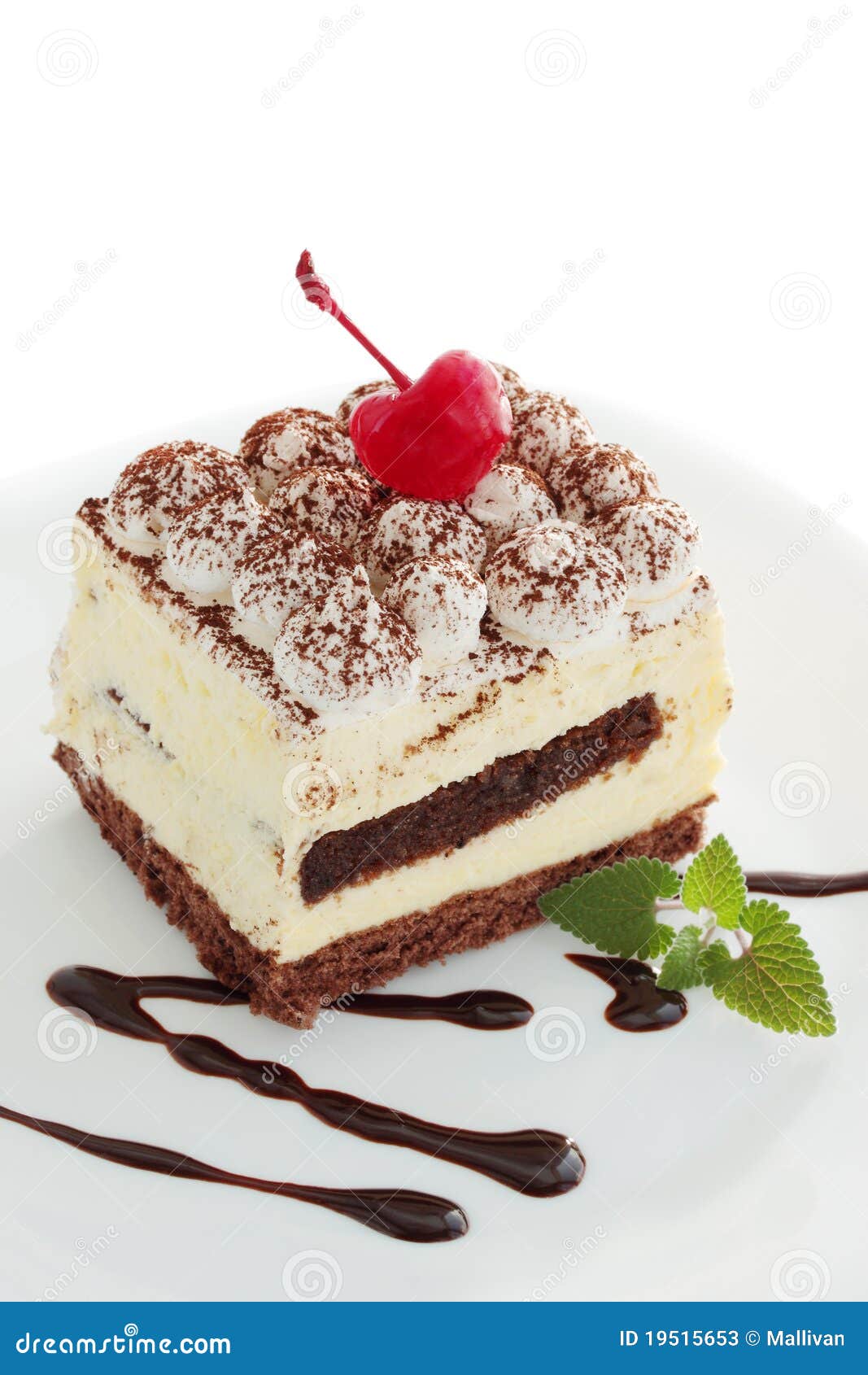 Pastry tiramisu stock image. Image of confectionery, cream - 19515653