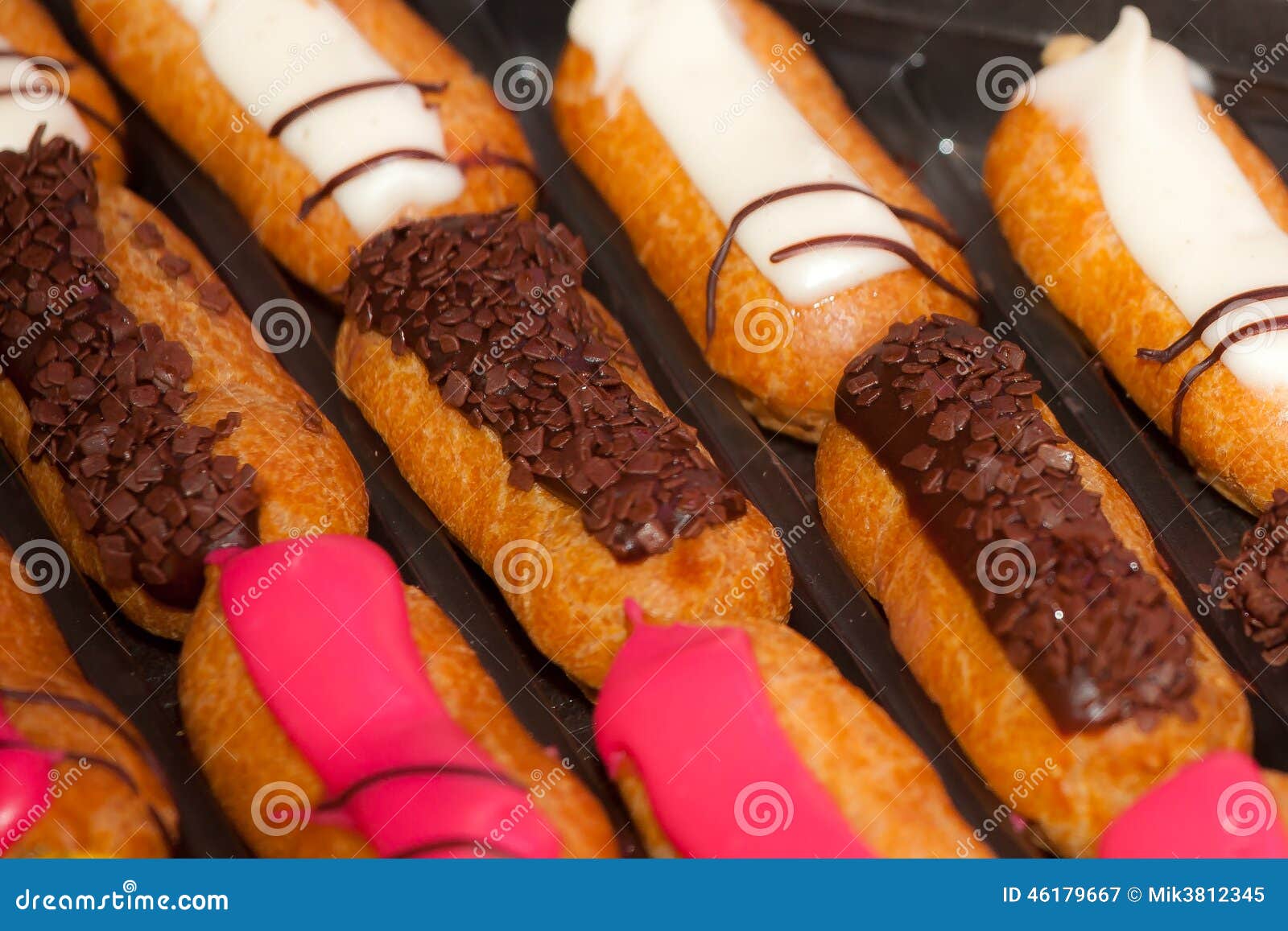 Pastry varied stock image. Image of colorful, heap, flavorspastry ...