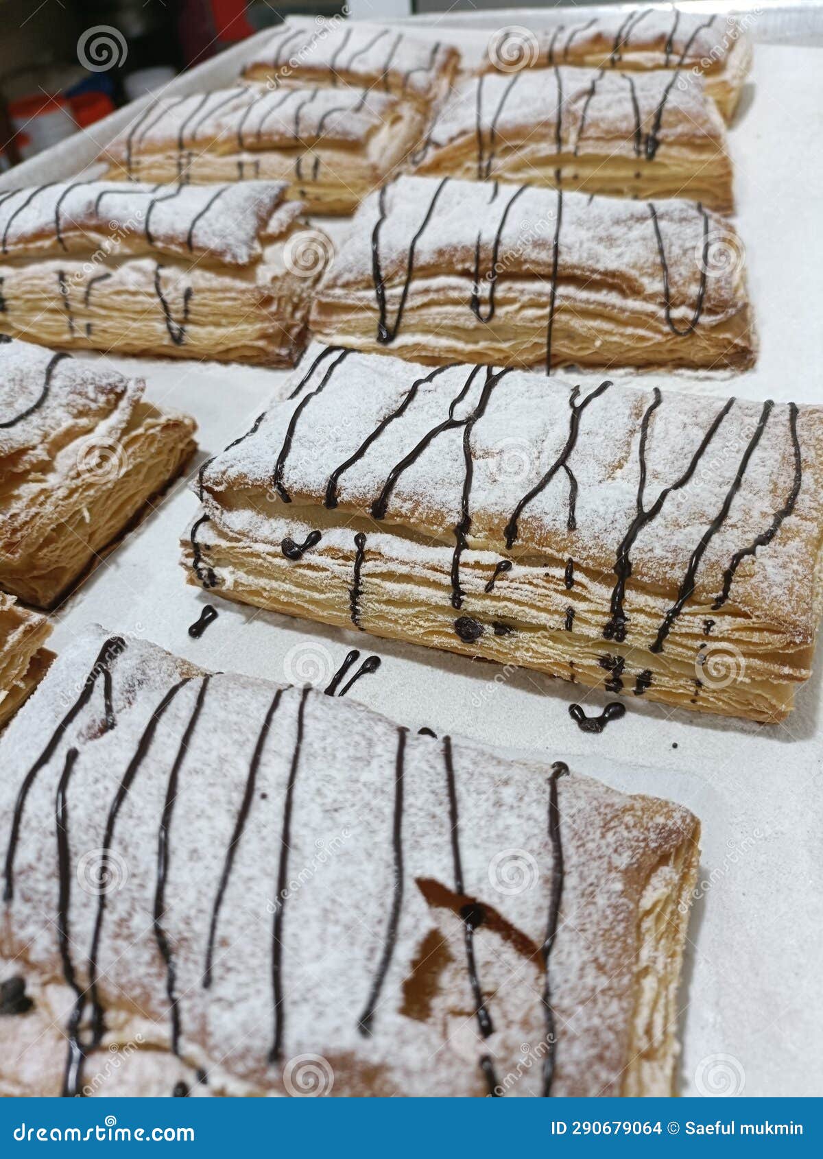 Pastry with a Very Crunchy Taste Stock Photo - Image of delicious ...