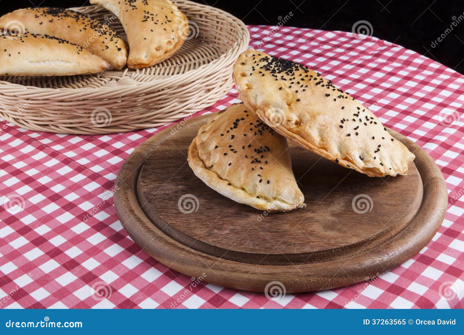 Pastry on Wood stock image. Image of baked, handmade - 37263565