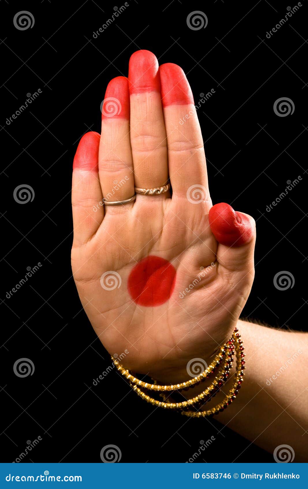 Pataka Hasta of Indian Dance Stock Photo - Image of indian, dance: 6583746