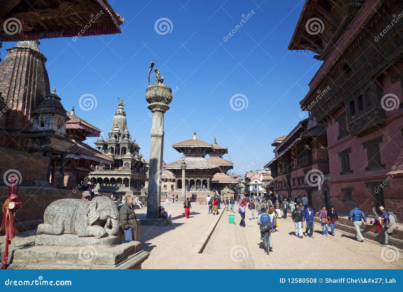 Patan Durbar Square, Nepal editorial stock photo. Image of building ...