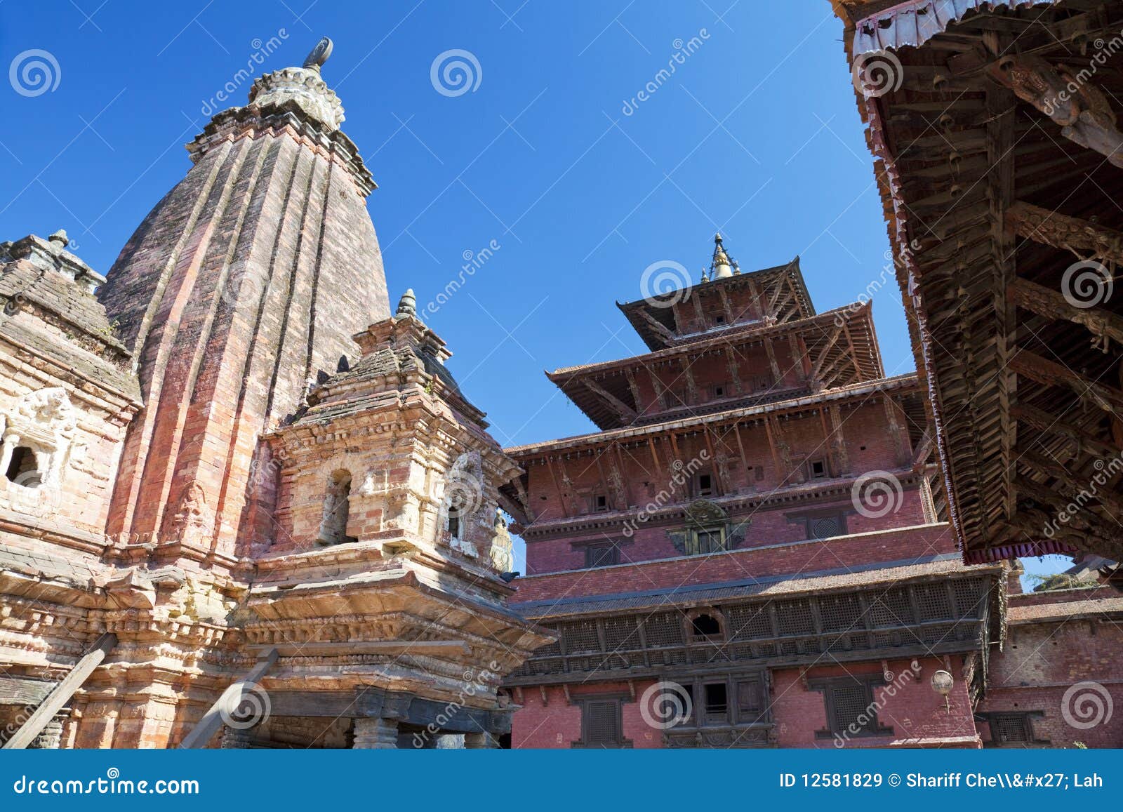 Patan Durbar Square, Nepal stock image. Image of traditional - 12581829