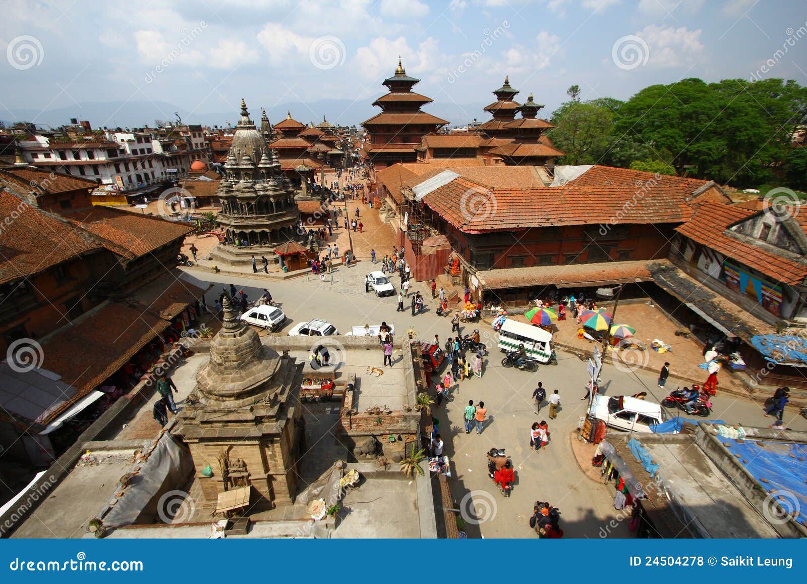 Patan Durbar Square in Nepal Editorial Stock Photo - Image of town ...