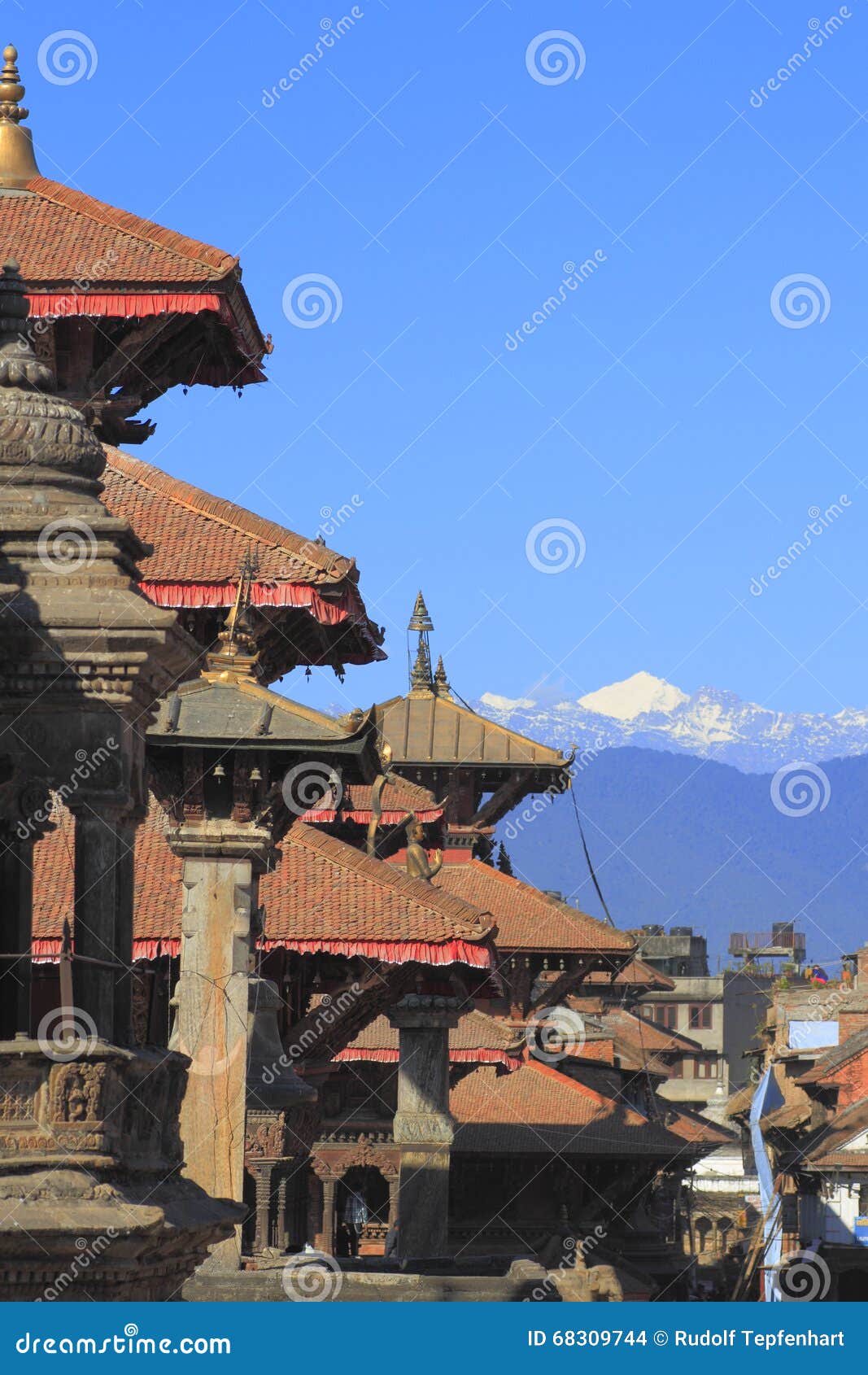 Patan Durbar Square stock photo. Image of holy, malla - 68309744