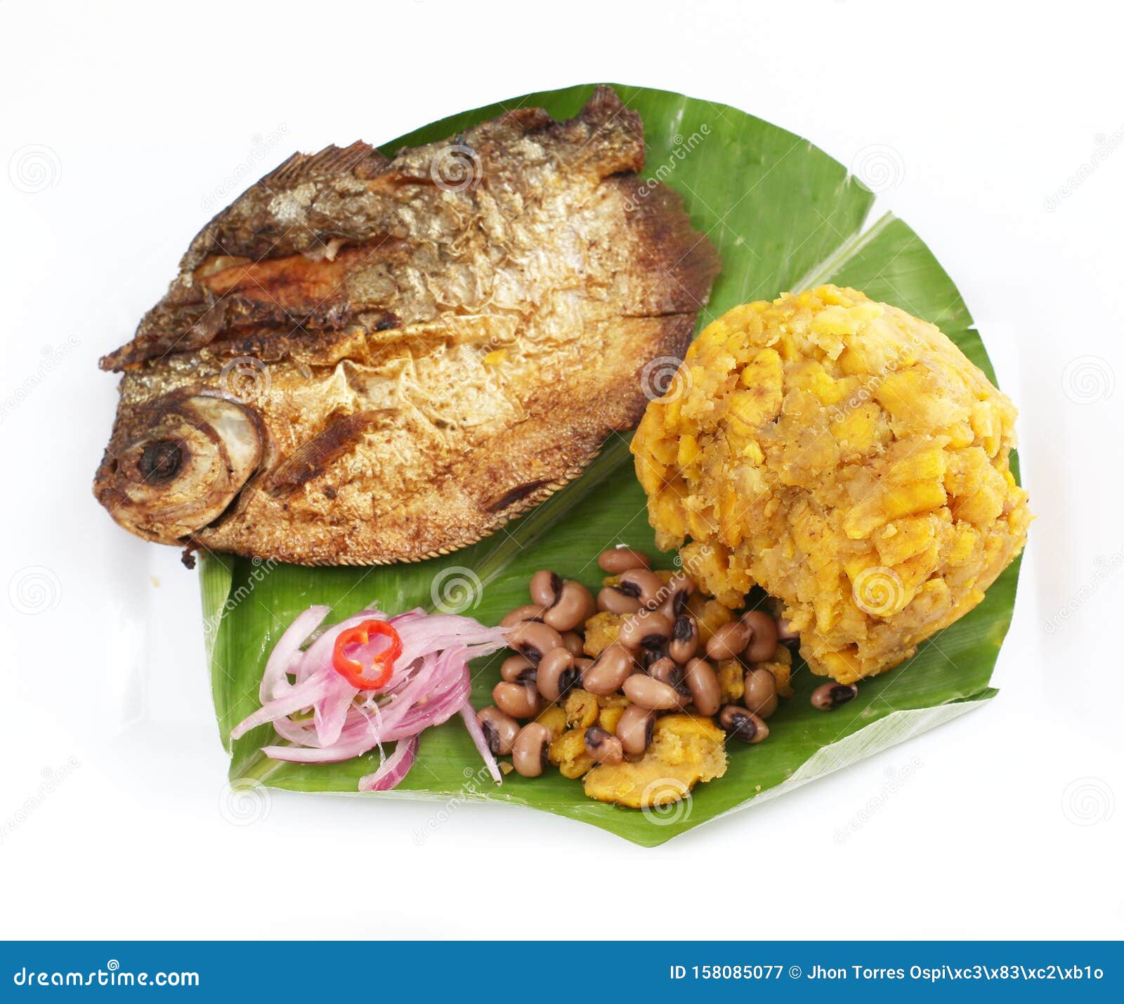 Patarashca De Palometa Typical Dish of Peru Stock Image - Image of ...