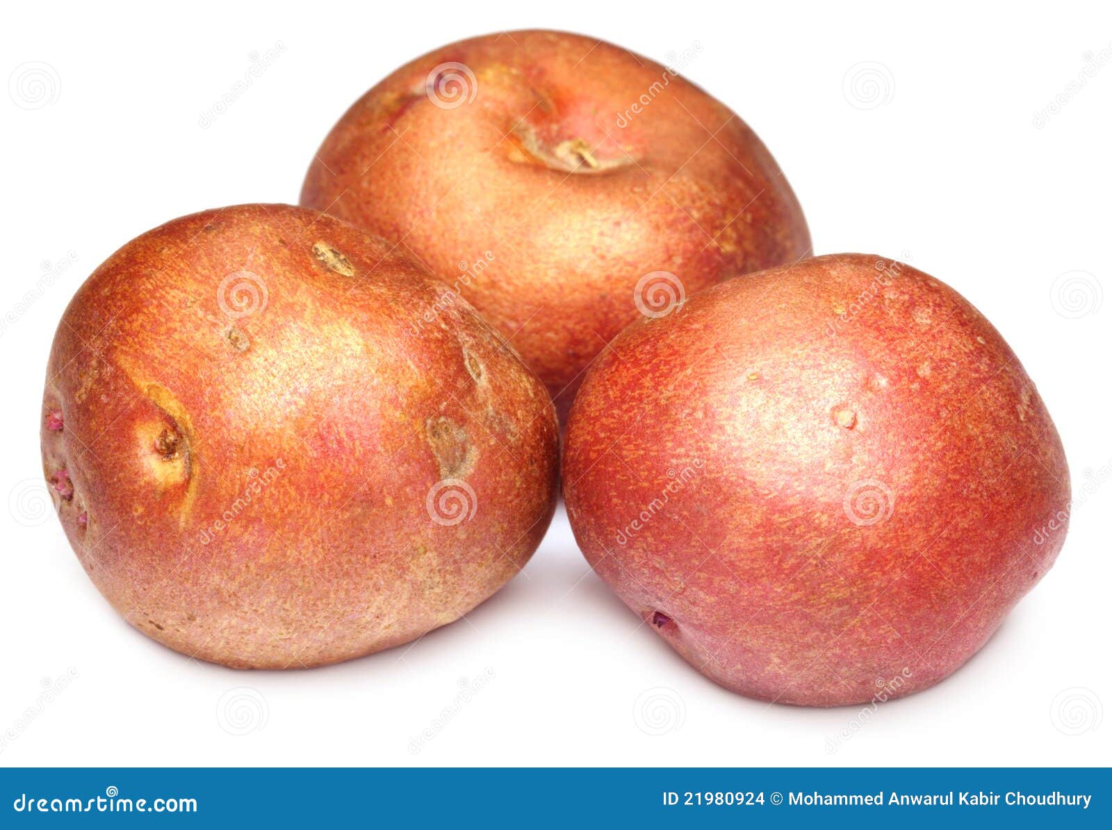 Patatas rojas foto de archivo. Imagen de dieta, frente - 21980924