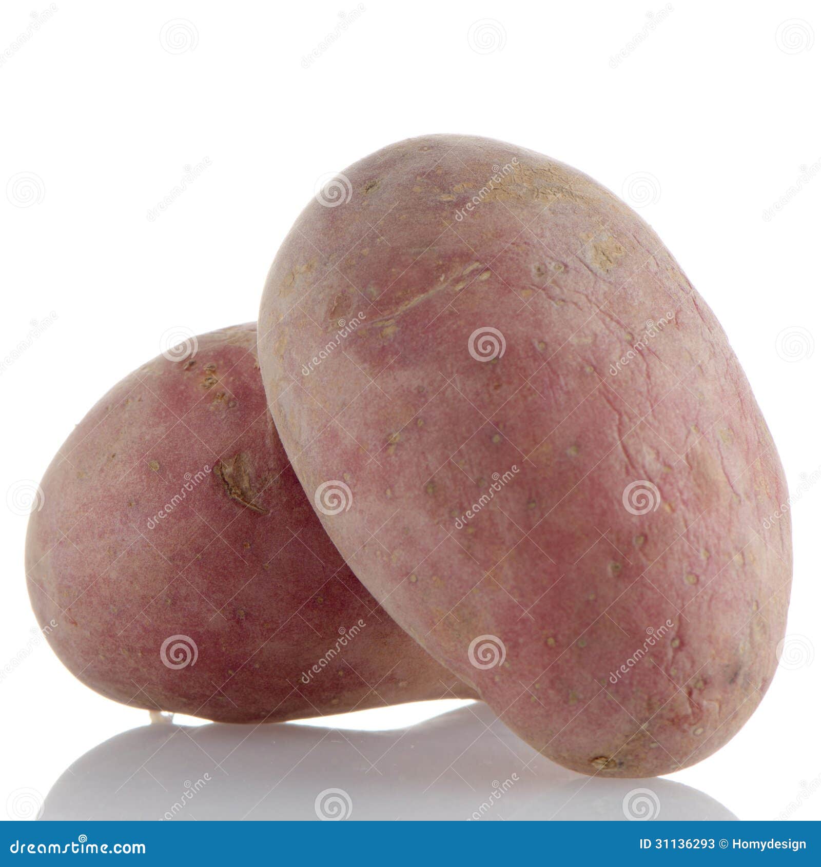 Patatas rojas imagen de archivo. Imagen de blanco, alimento - 31136293