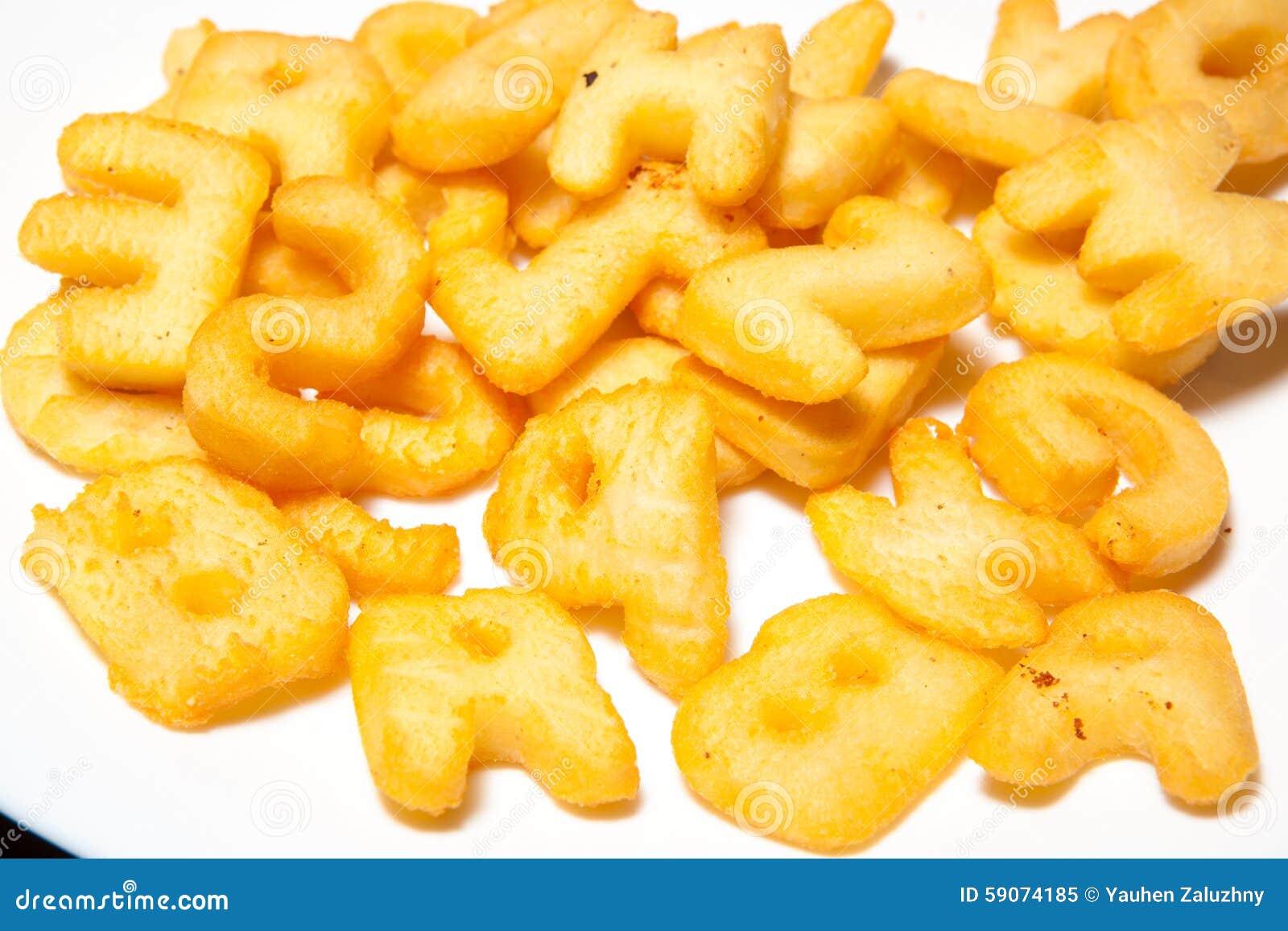 Patate fritte, ABC immagine stock. Immagine di caffè - 59074185