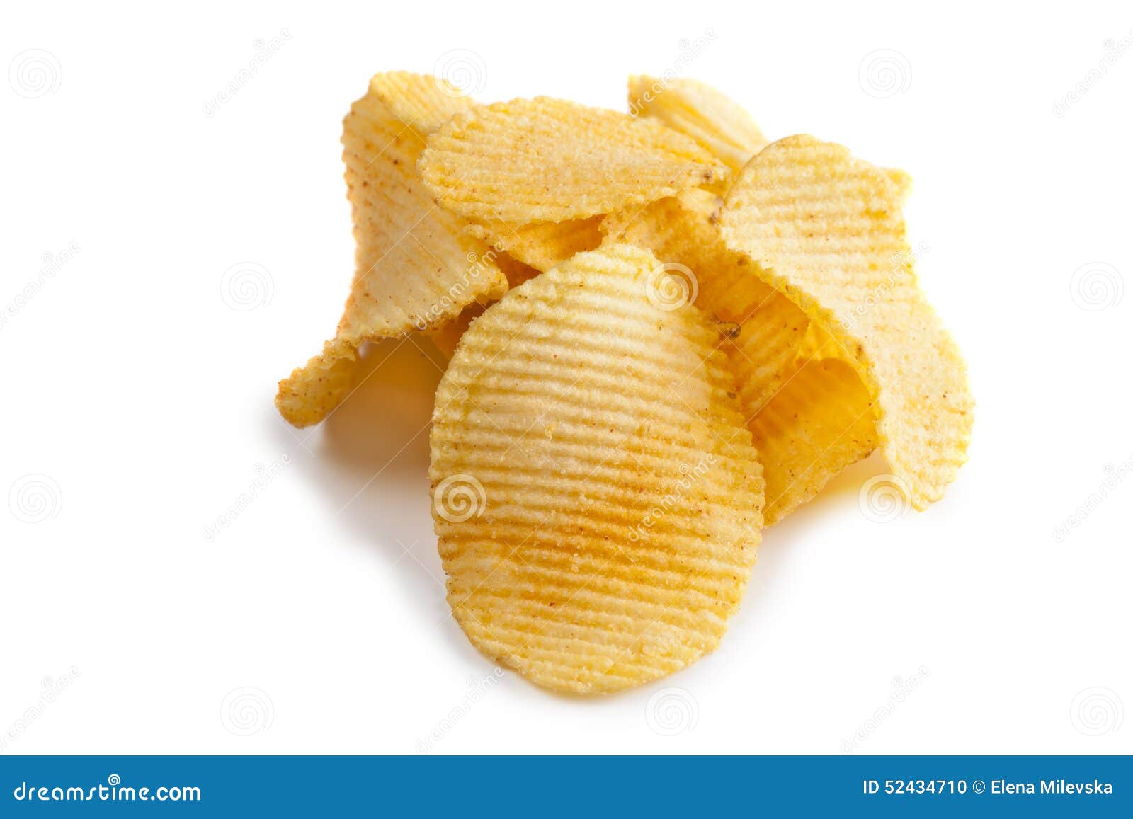 Patatina fritta fotografia stock. Immagine di dieta, salato - 52434710