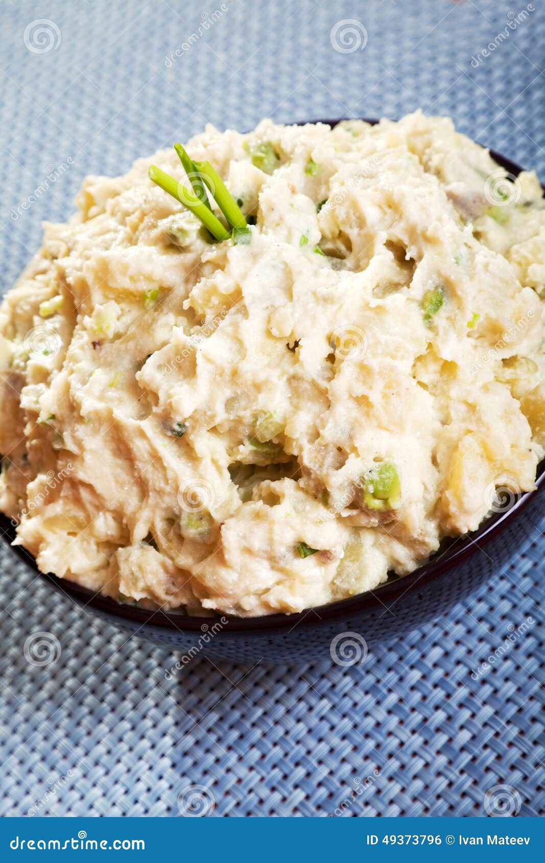 Top View Of Patato Isolated On Wooden Taber Background Royalty-Free ...