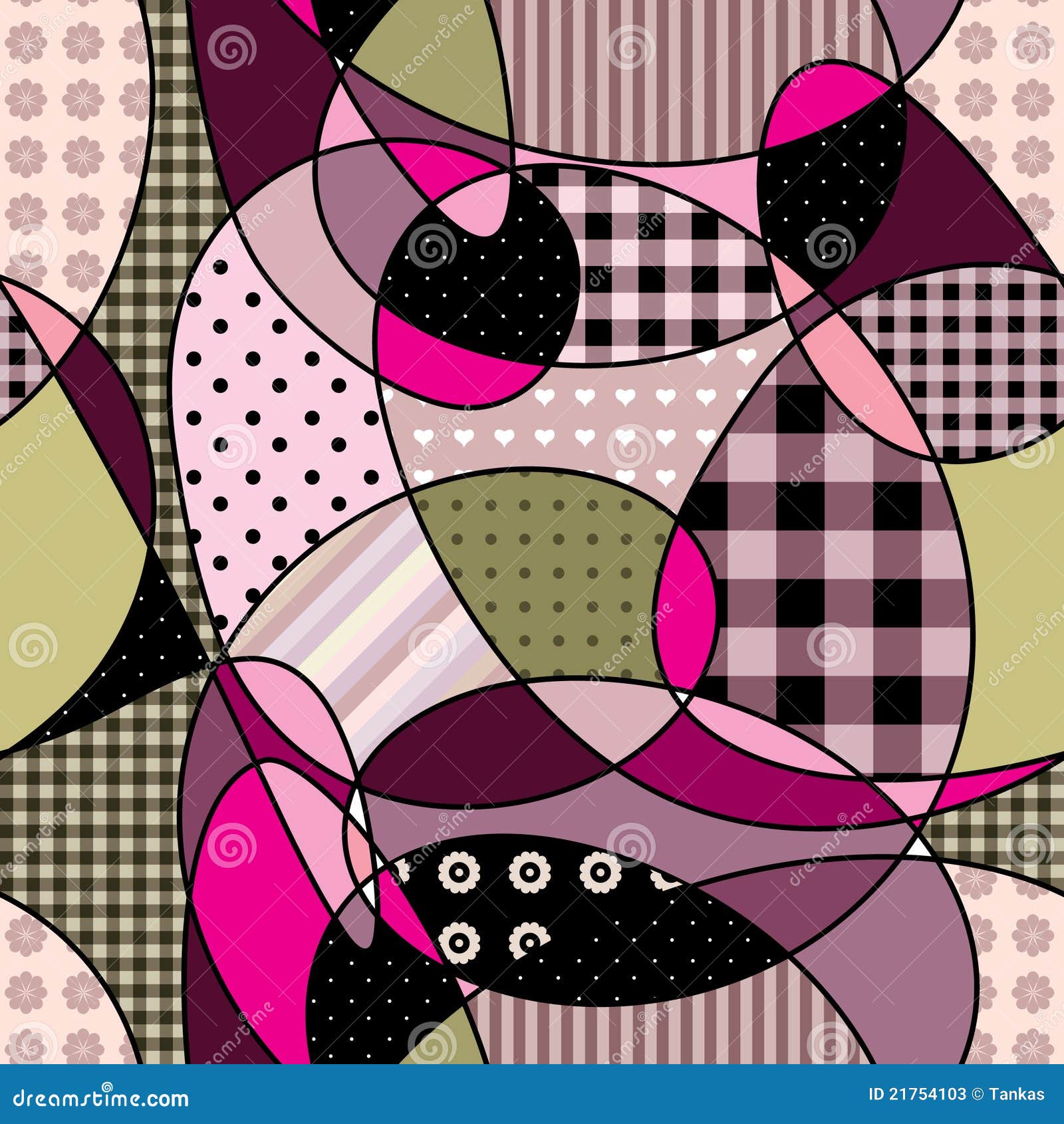 Patch_abstract1 stock vector. Illustration of patch, continuity - 21754103