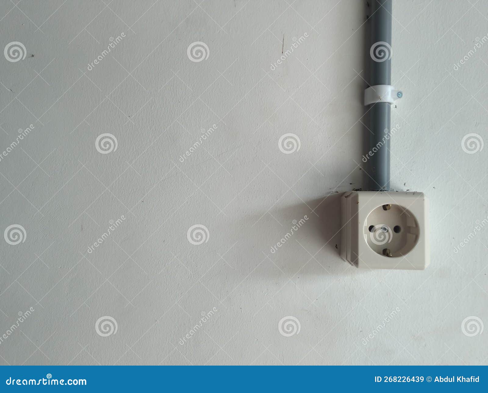 Patch electrical socket stock image. Image of light - 268226439