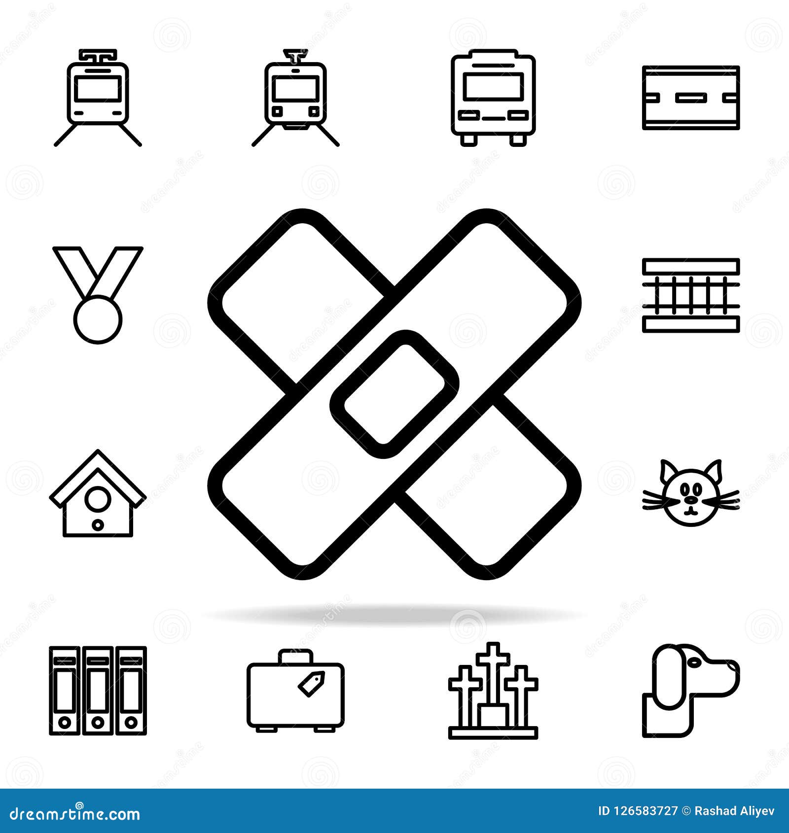 Patch Icon. Web Icons Universal Set for Web and Mobile Stock ...