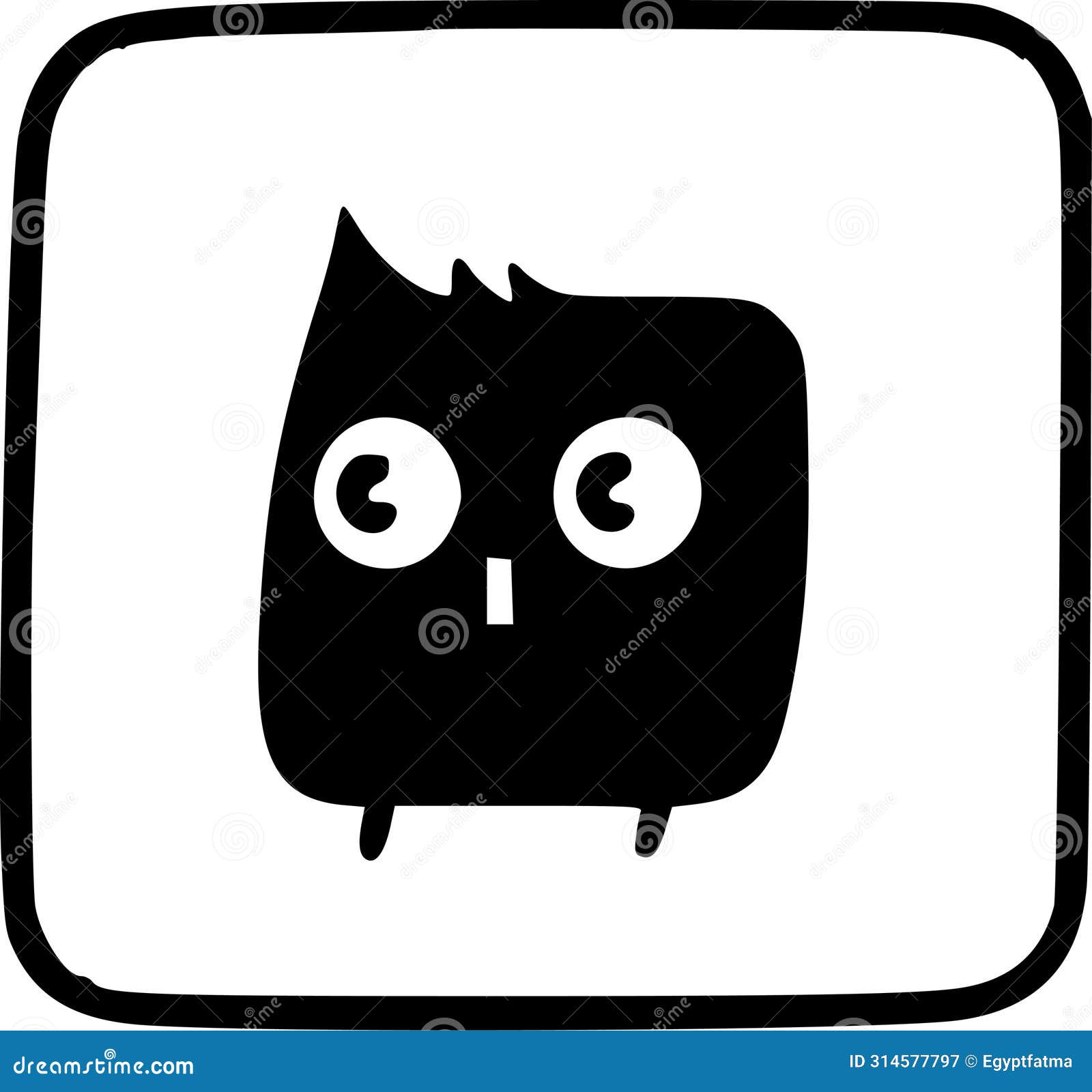 Patch - Minimalist and Simple Silhouette - Vector Illustration Stock ...