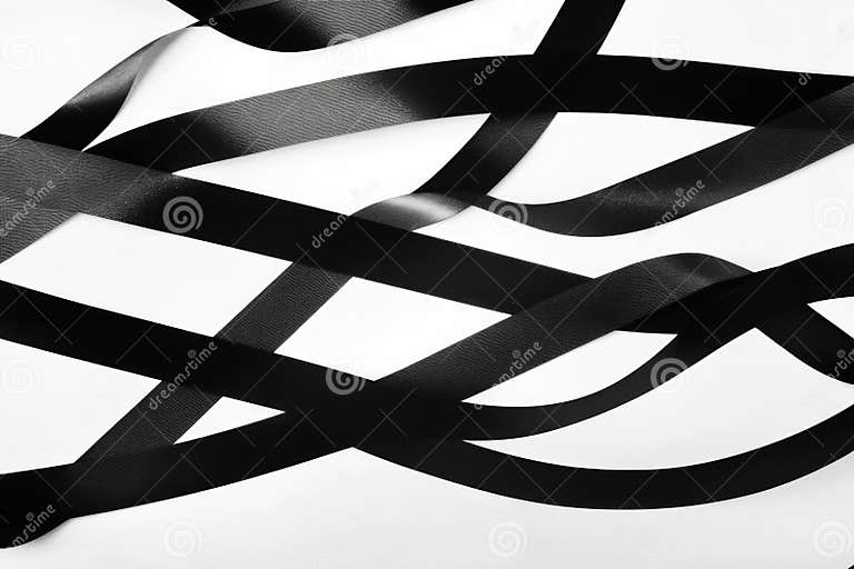 Patch Mockup of a Rectangular Black and White Embroidered Patch Stock ...