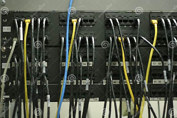 Patch Panels stock photo. Image of wiring, connection - 1728456