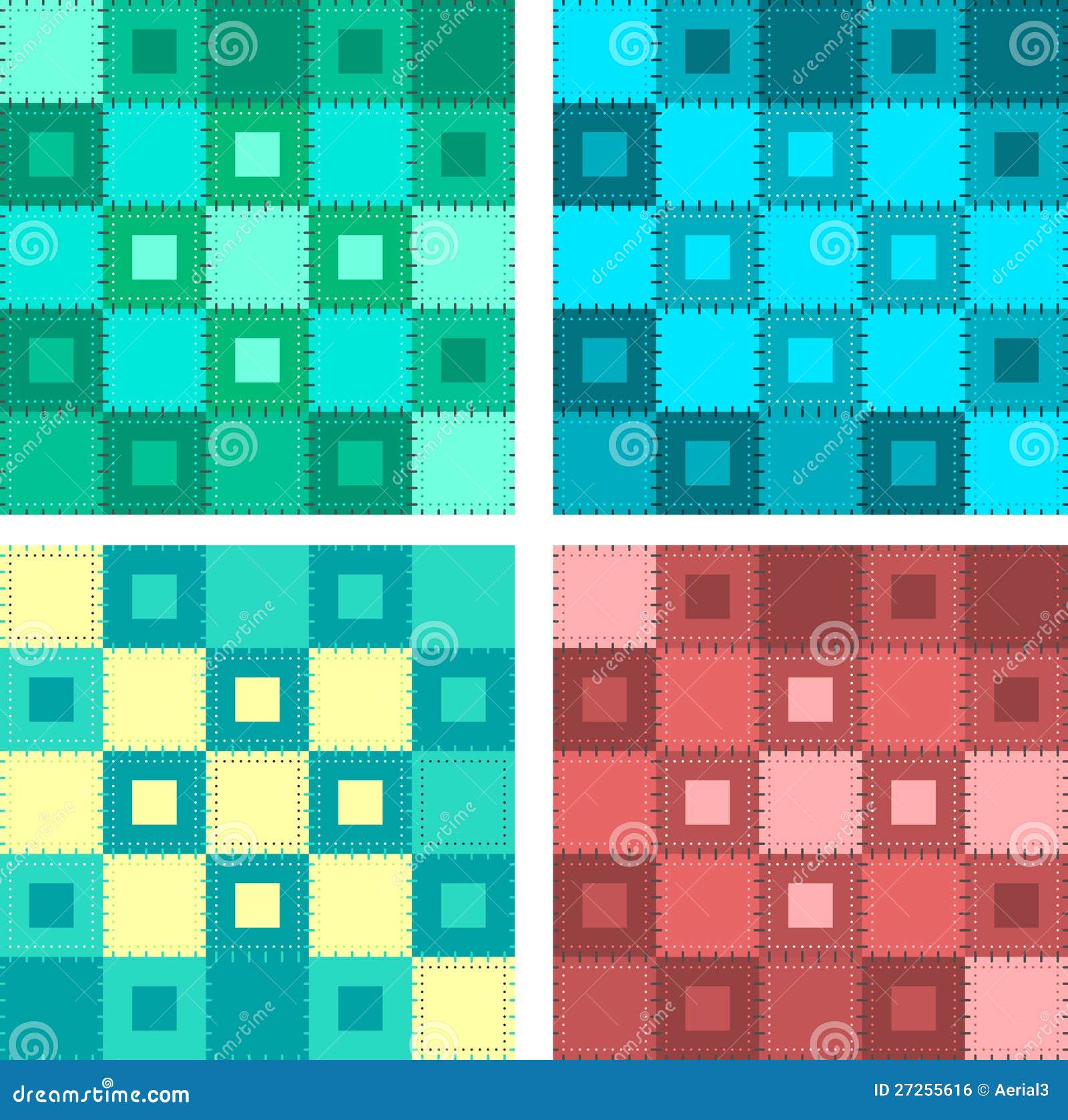 Patch Seamless Pattern. Vector Stock Illustration - Illustration of ...