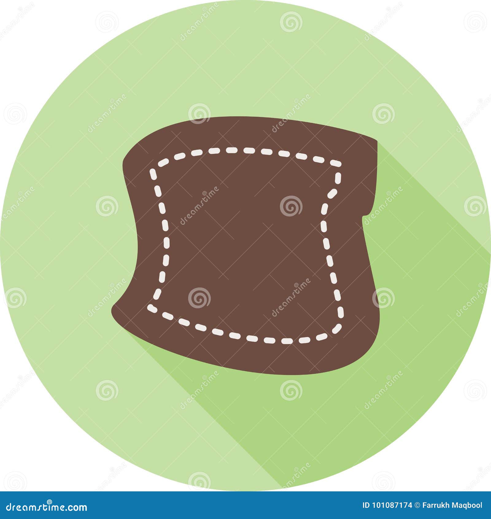 Patch stock vector. Illustration of textile, color, pattern - 101087174