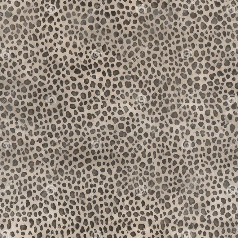 Patched Leopard Spot Textured Design. Seamless Patched Texture with a ...