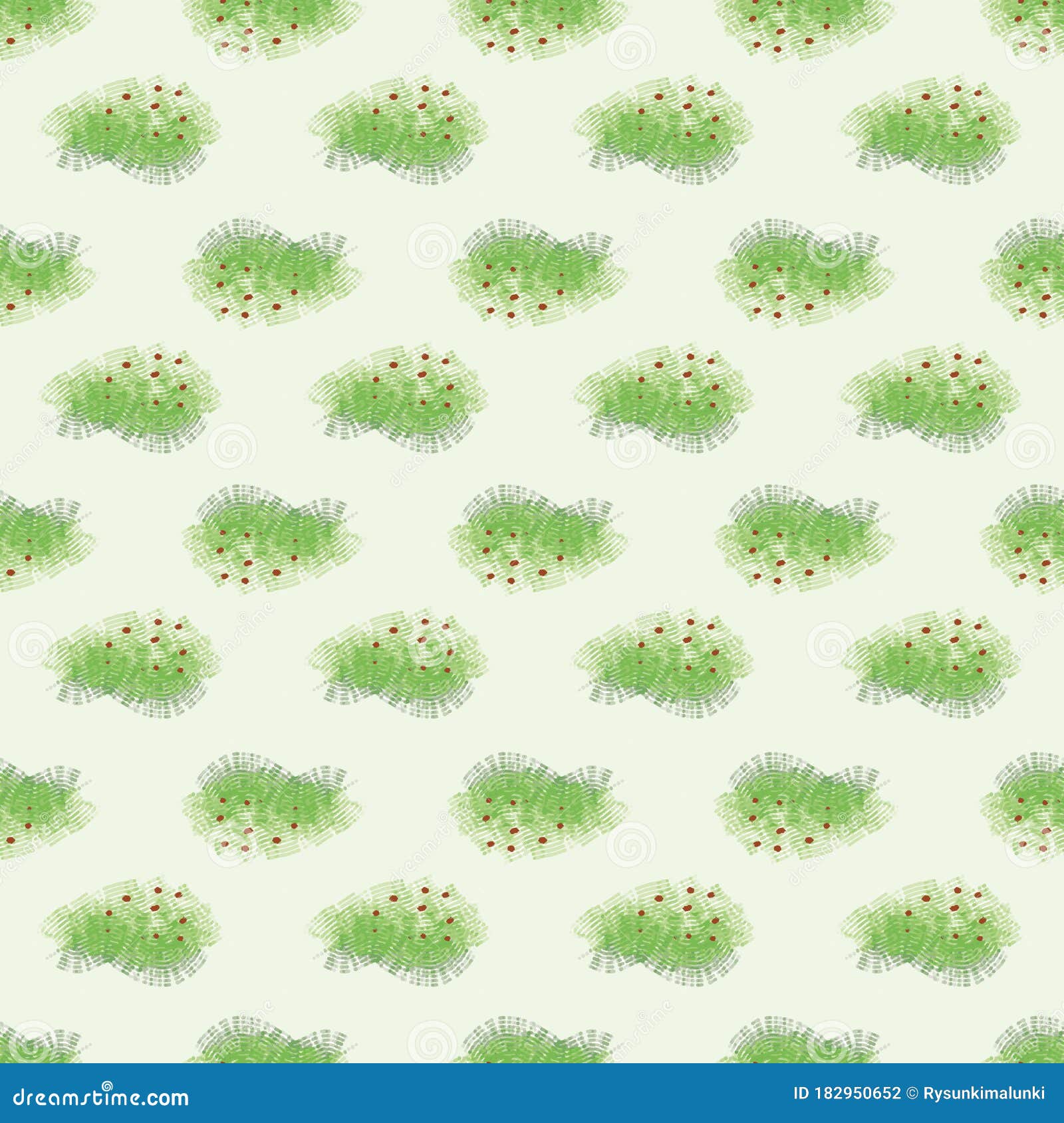 Patches of Grass Seamless Vector Pattern Stock Vector - Illustration of ...