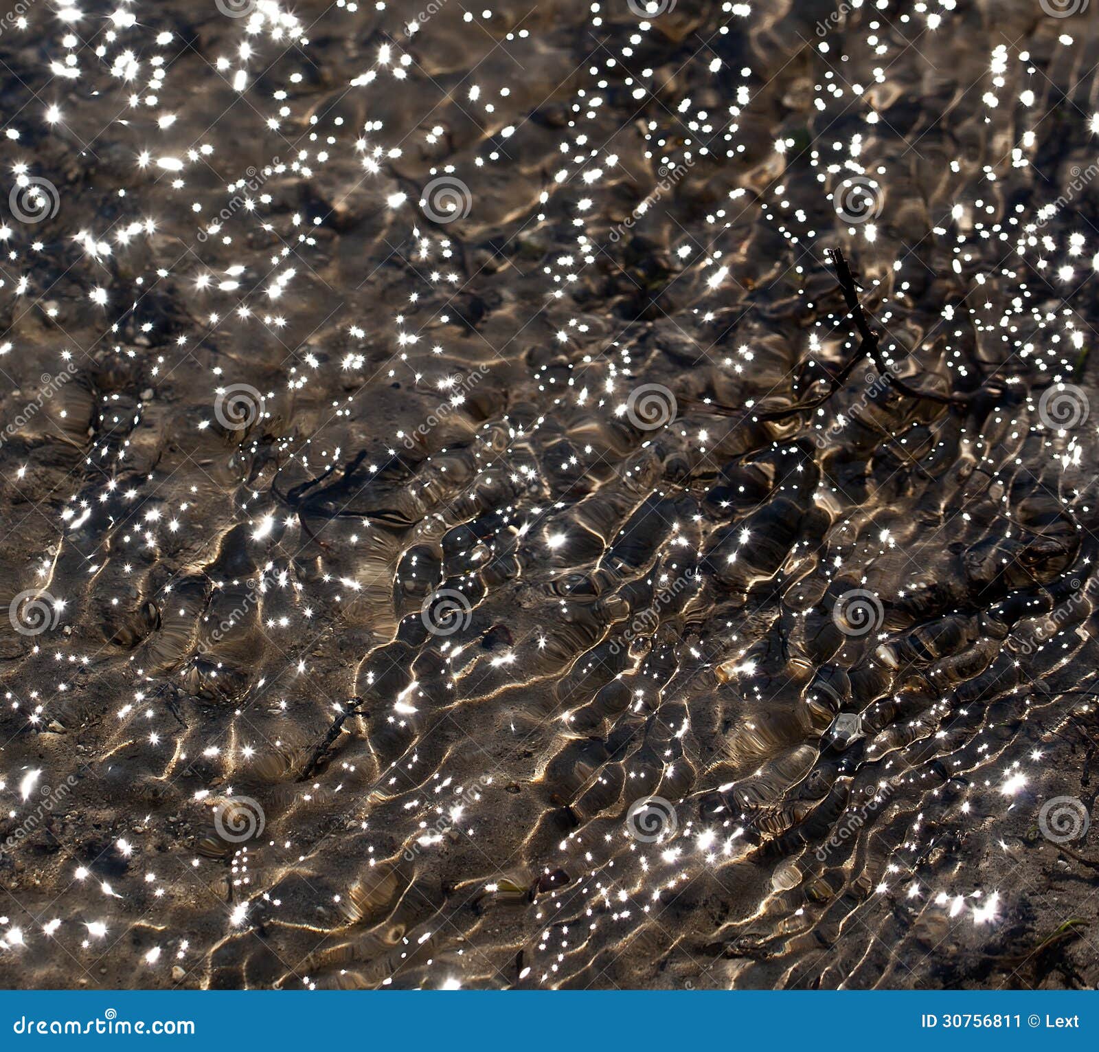 Patches of light on water stock image. Image of nature - 30756811