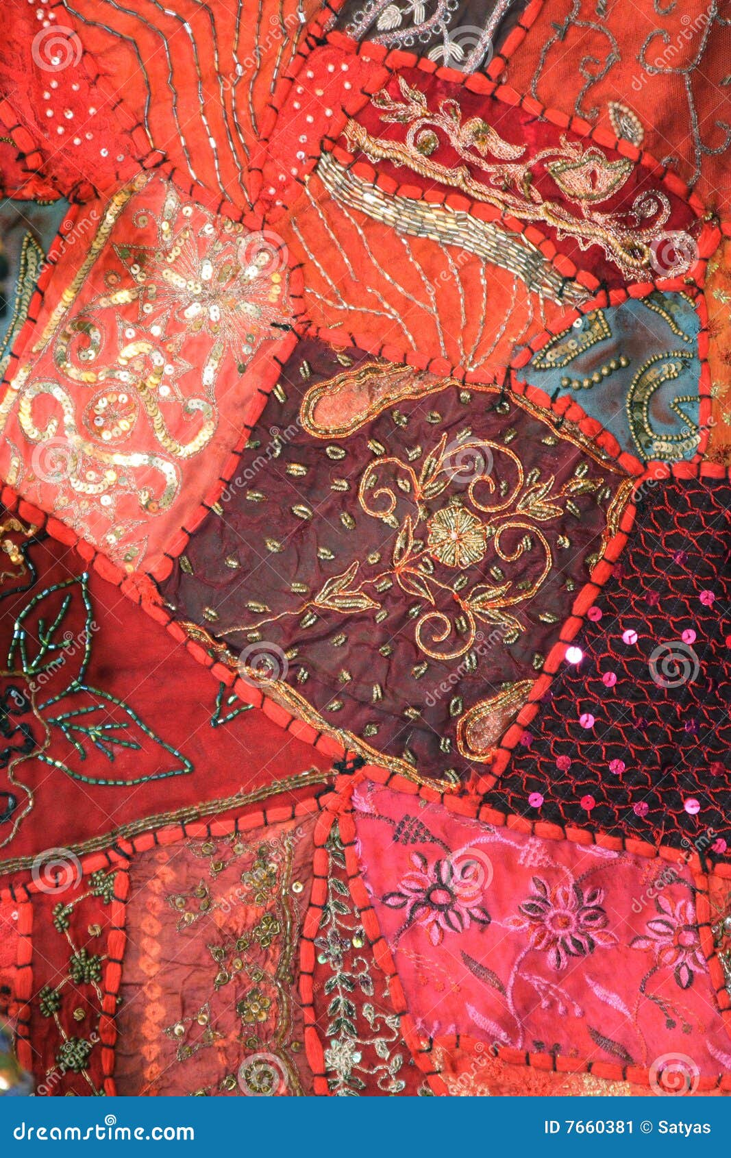 Patchwork stock image. Image of homemade, journey, culture - 7660381