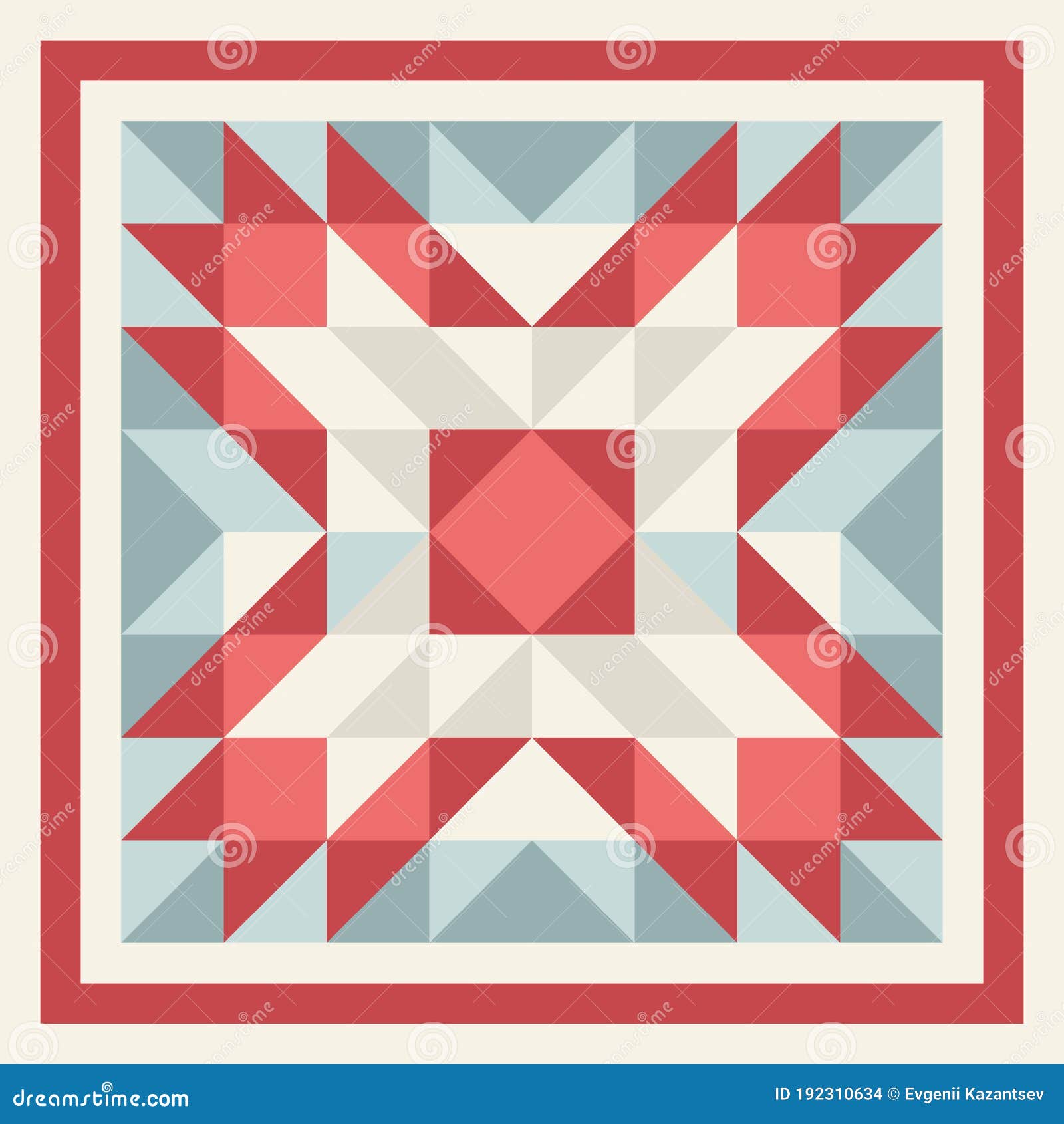 Patchwork Background. Folk Traditional Art Stock Vector - Illustration ...