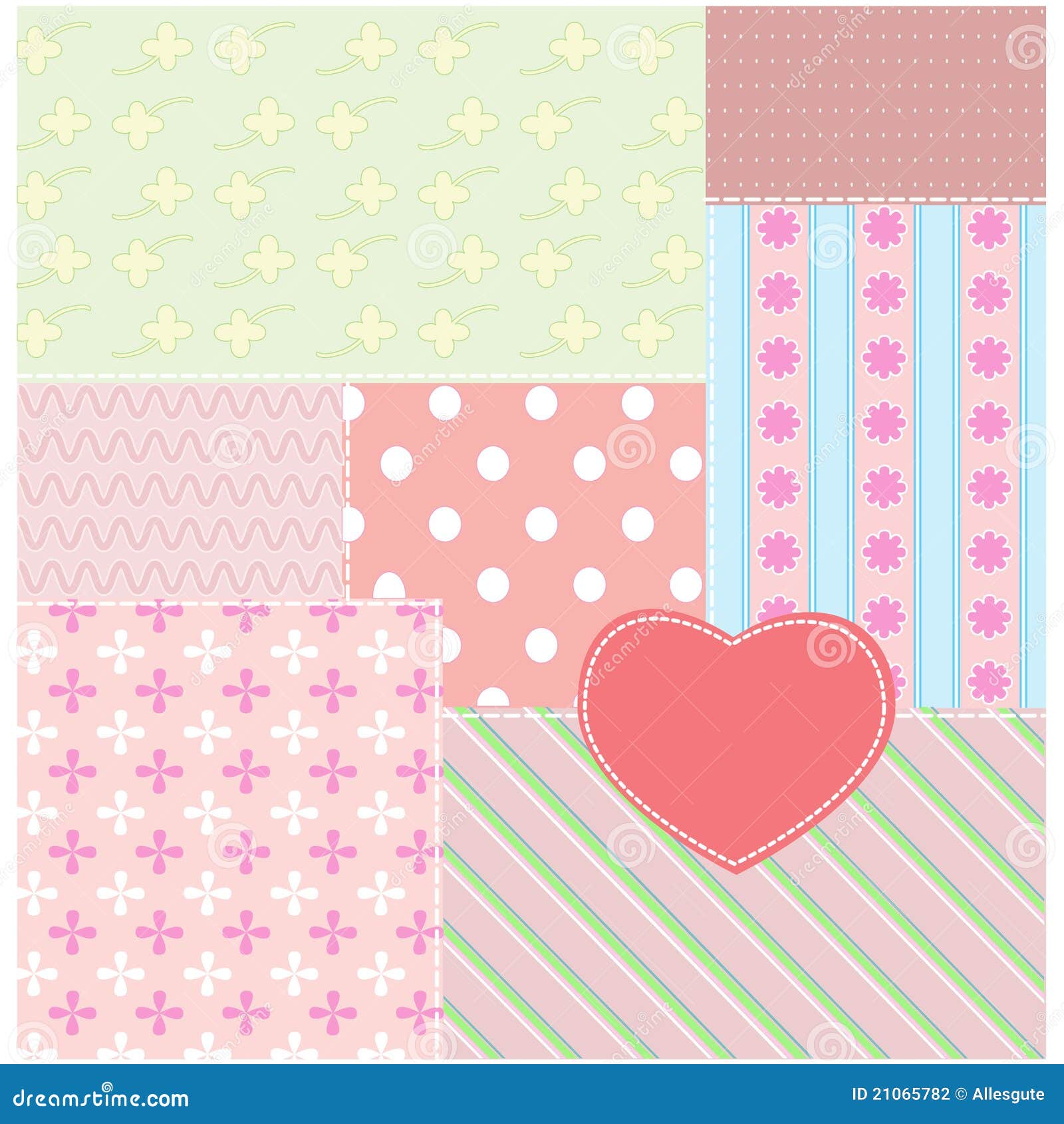 Patchwork Backgrounds Stock Illustration | CartoonDealer.com #21065782