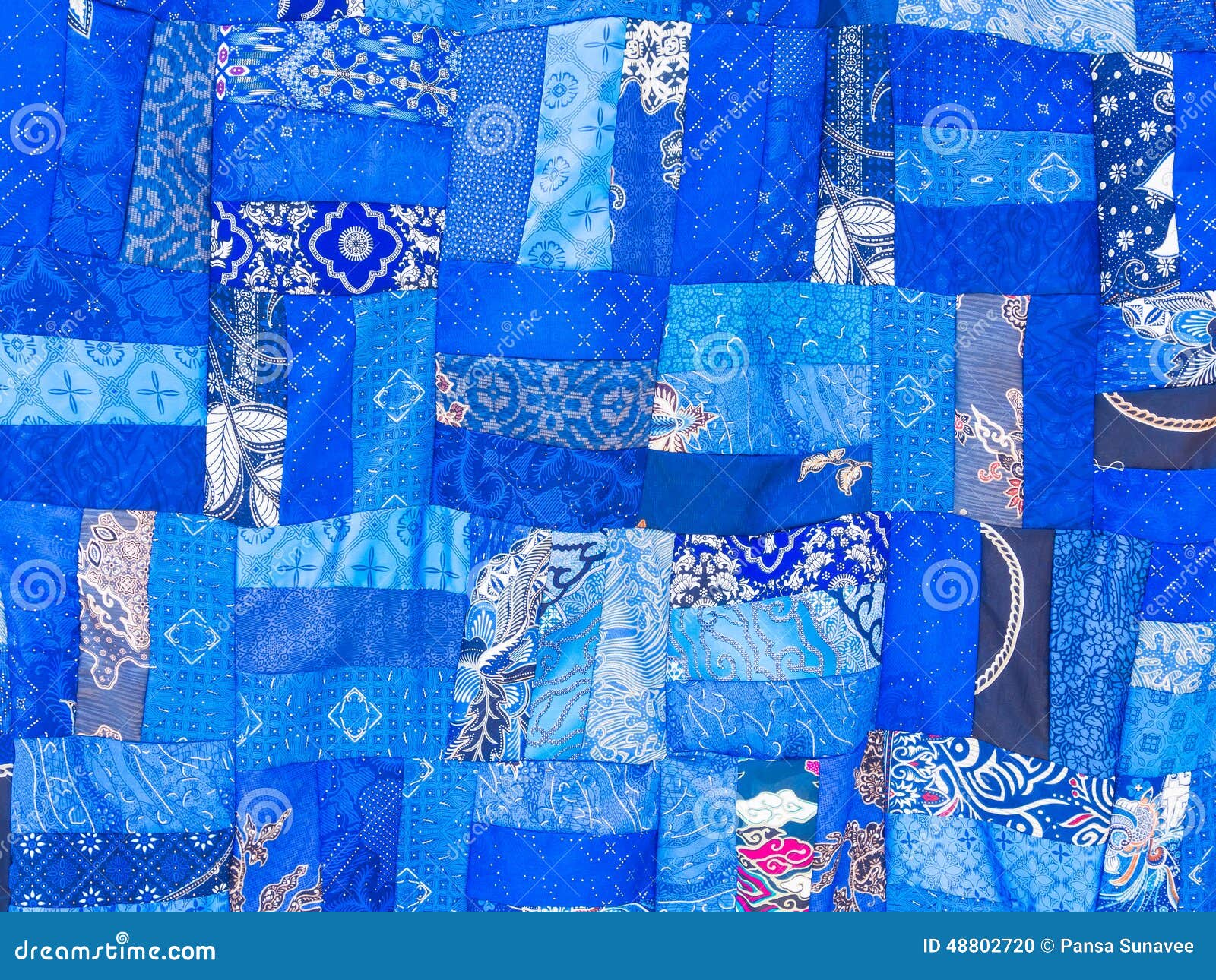 Patchwork Blanket Seamless Texture Stock Image | CartoonDealer.com ...