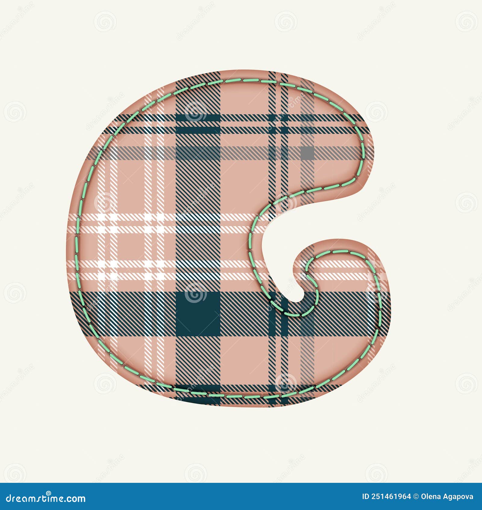 Patchwork Hand Drawn Textile Font. Cute Textile Font For Scrapbook Or ...