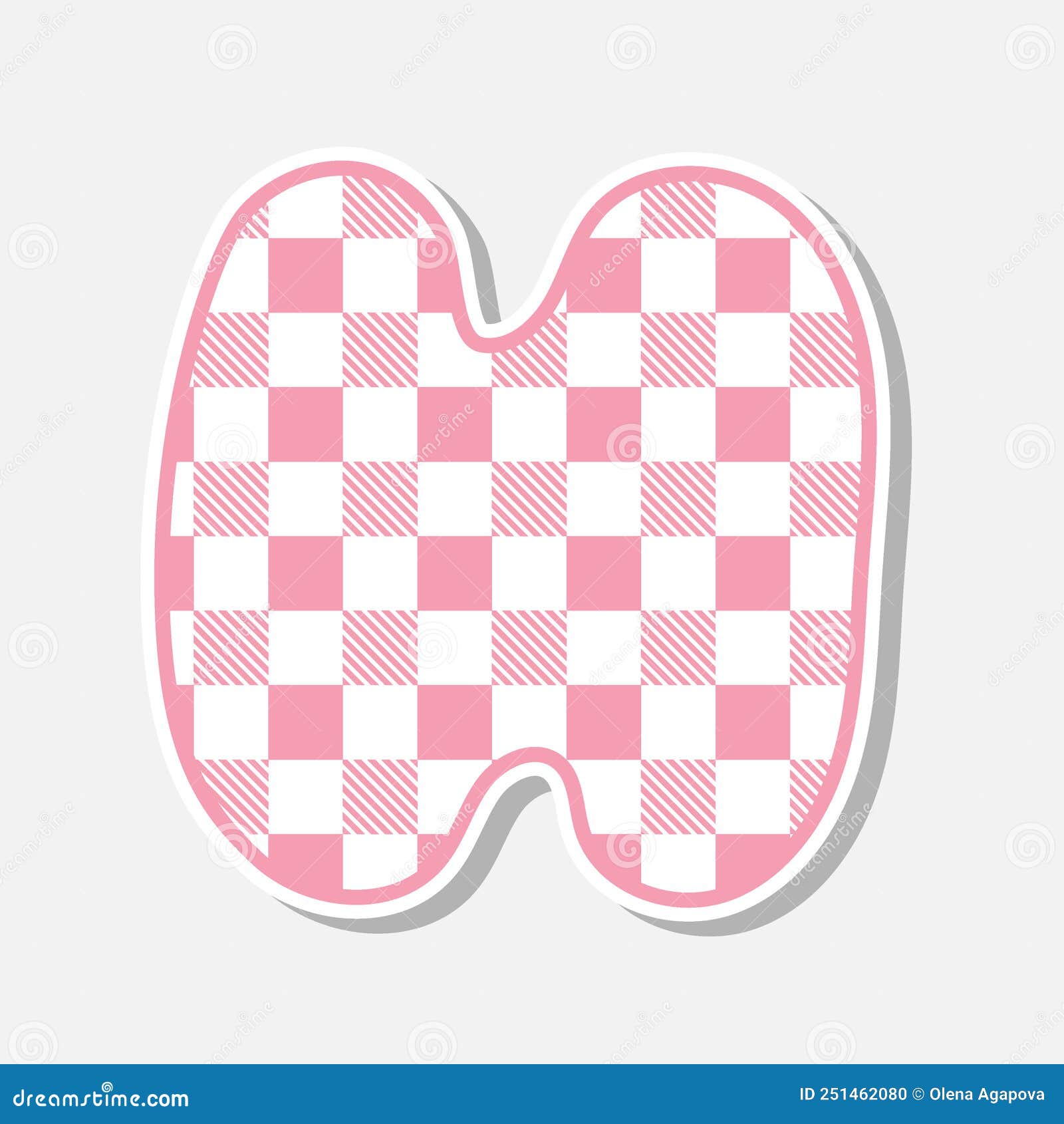 Patchwork Hand Drawn Textile Font. Cute Textile Font For Scrapbook Or ...