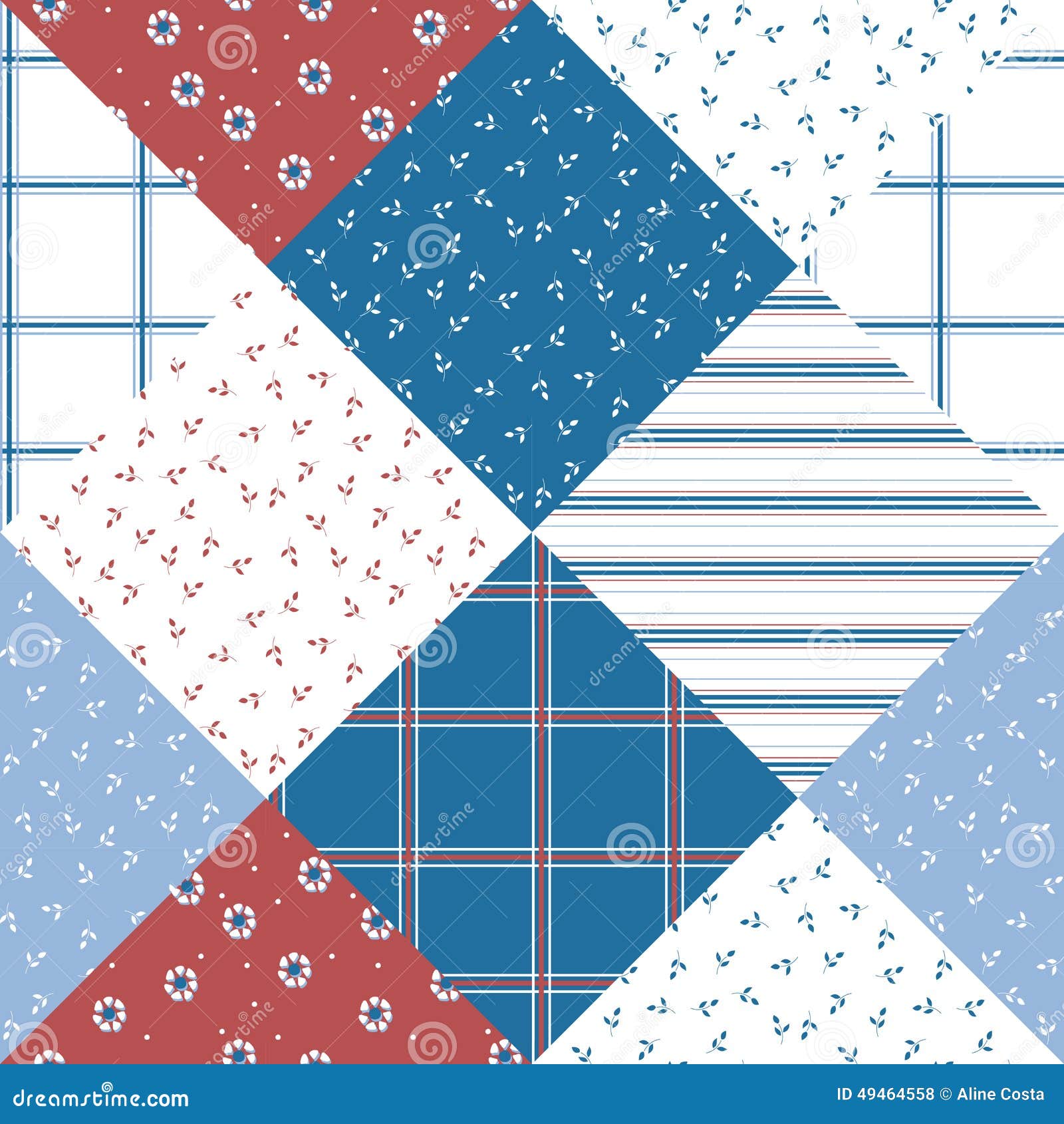 Patchwork stock illustration. Illustration of rapport - 49464558