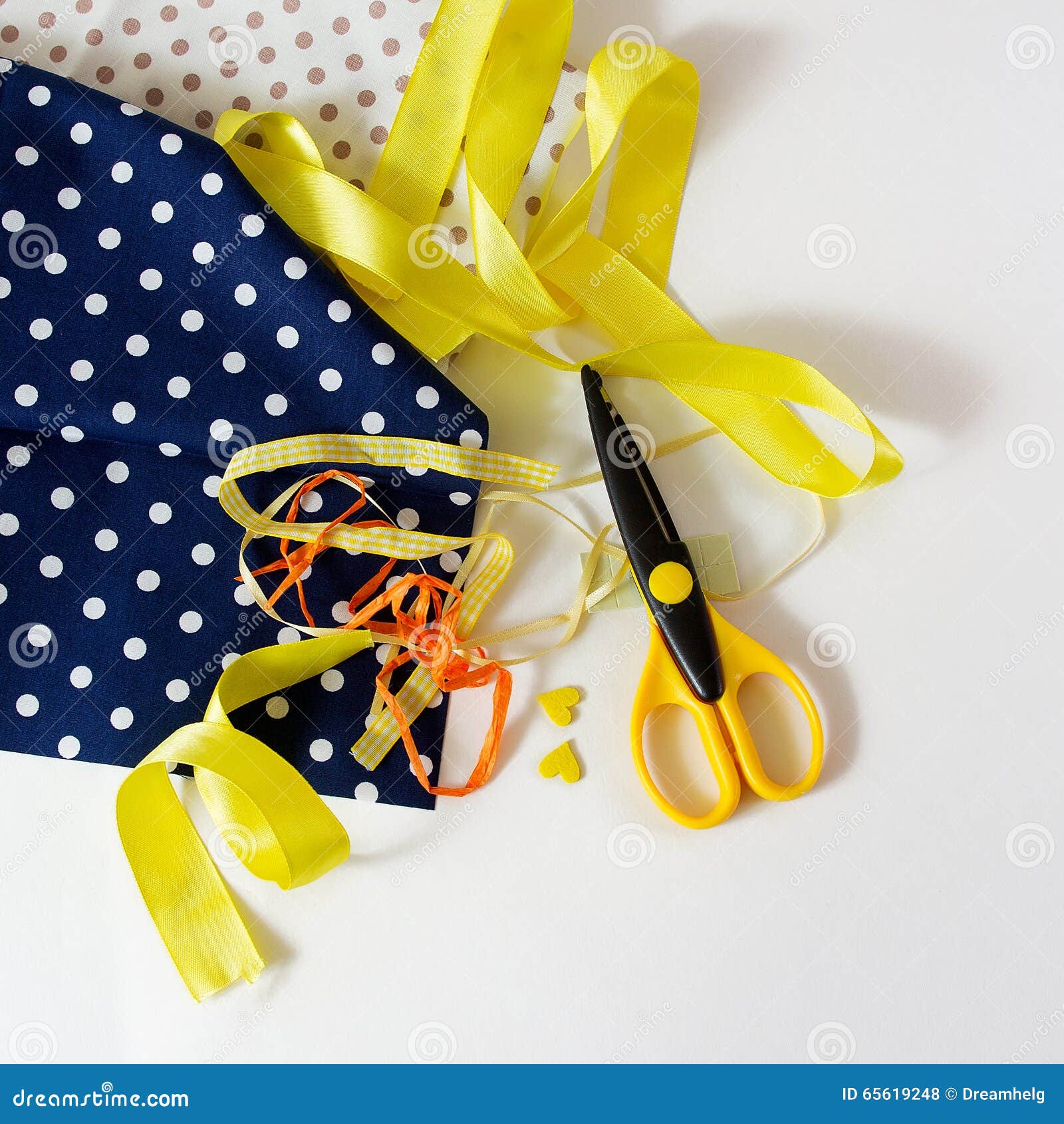 Patchwork items stock photo. Image of sewing, clothing - 65619248