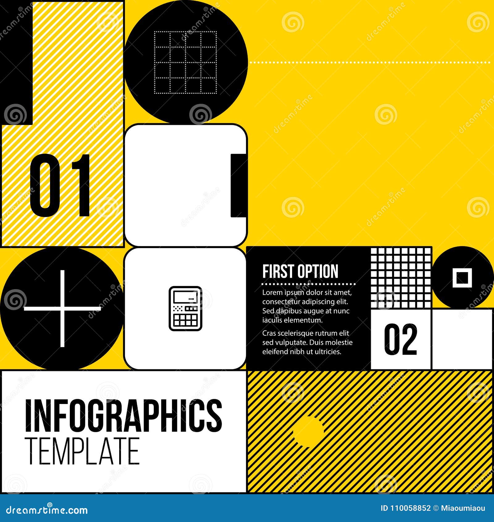 Patchwork/mosaic Background Template in Fancy Geometric Style Stock ...