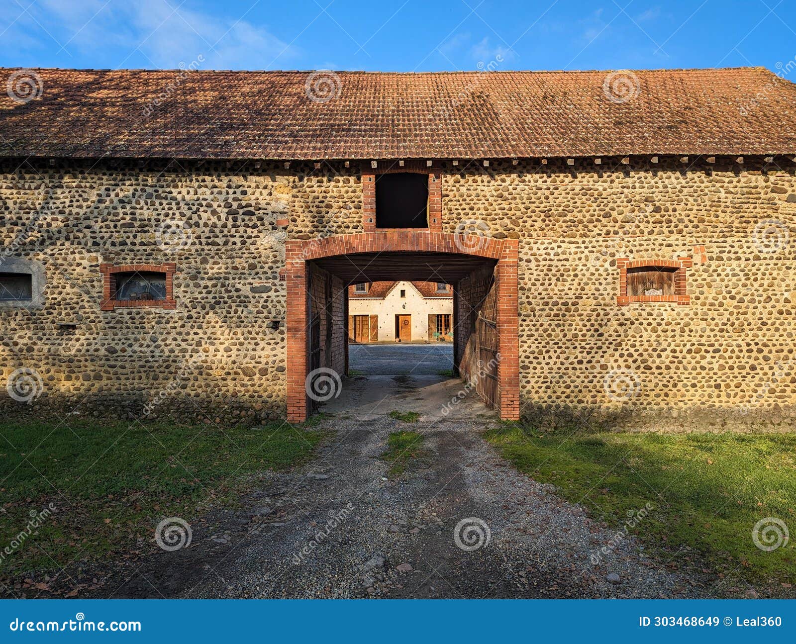 Patchwork of the Past: Details of an Old Barn Facade on a Remote Rural ...